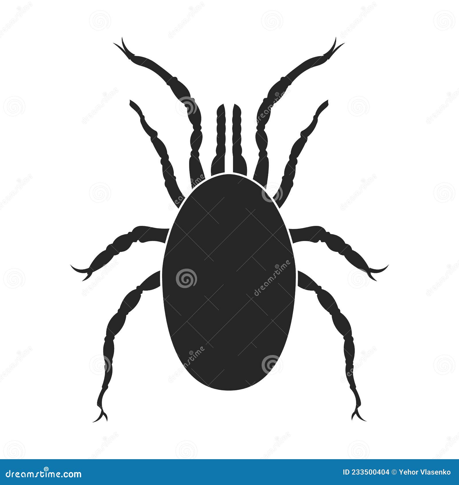 Parasites Vector Icon.Black Vector Icon Isolated on White Background ...