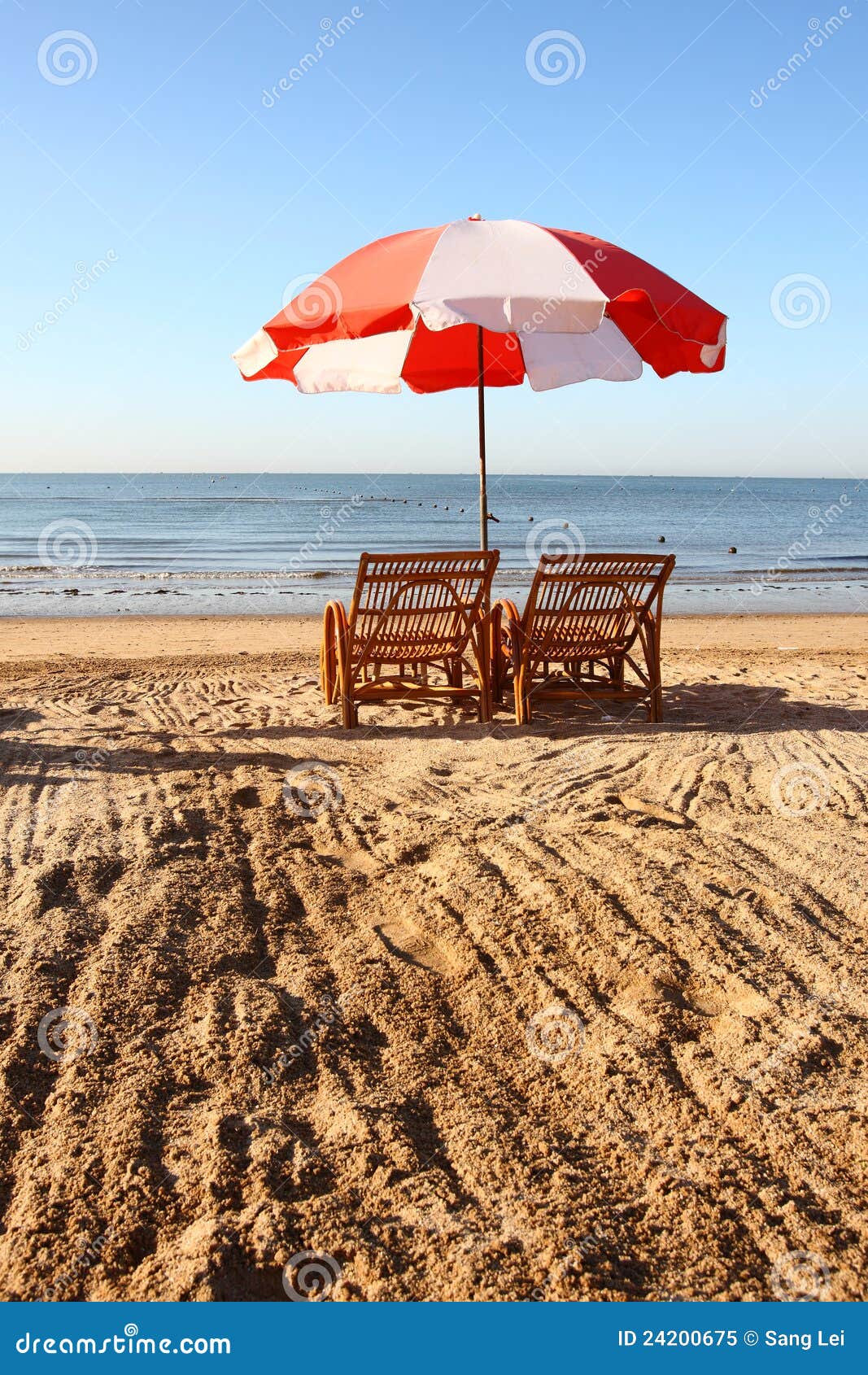Parasol on beach stock image. Image of wave, parasol - 24200675
