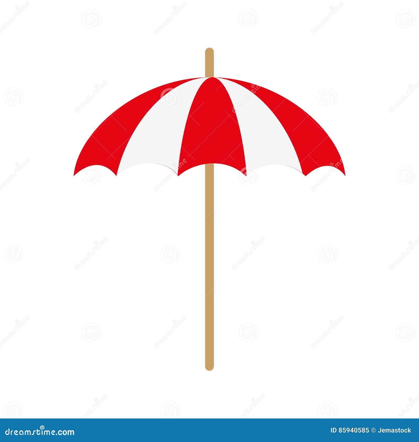 Parasol icon image stock vector. Illustration of concept - 85940585