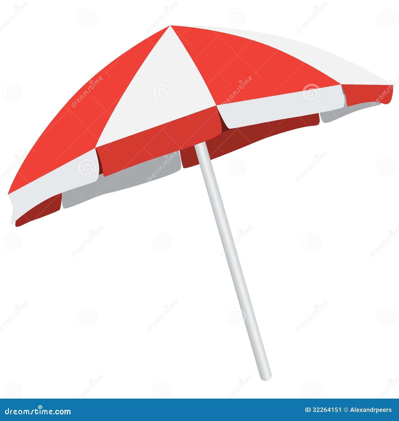 Beach Umbrella Vector Free Download