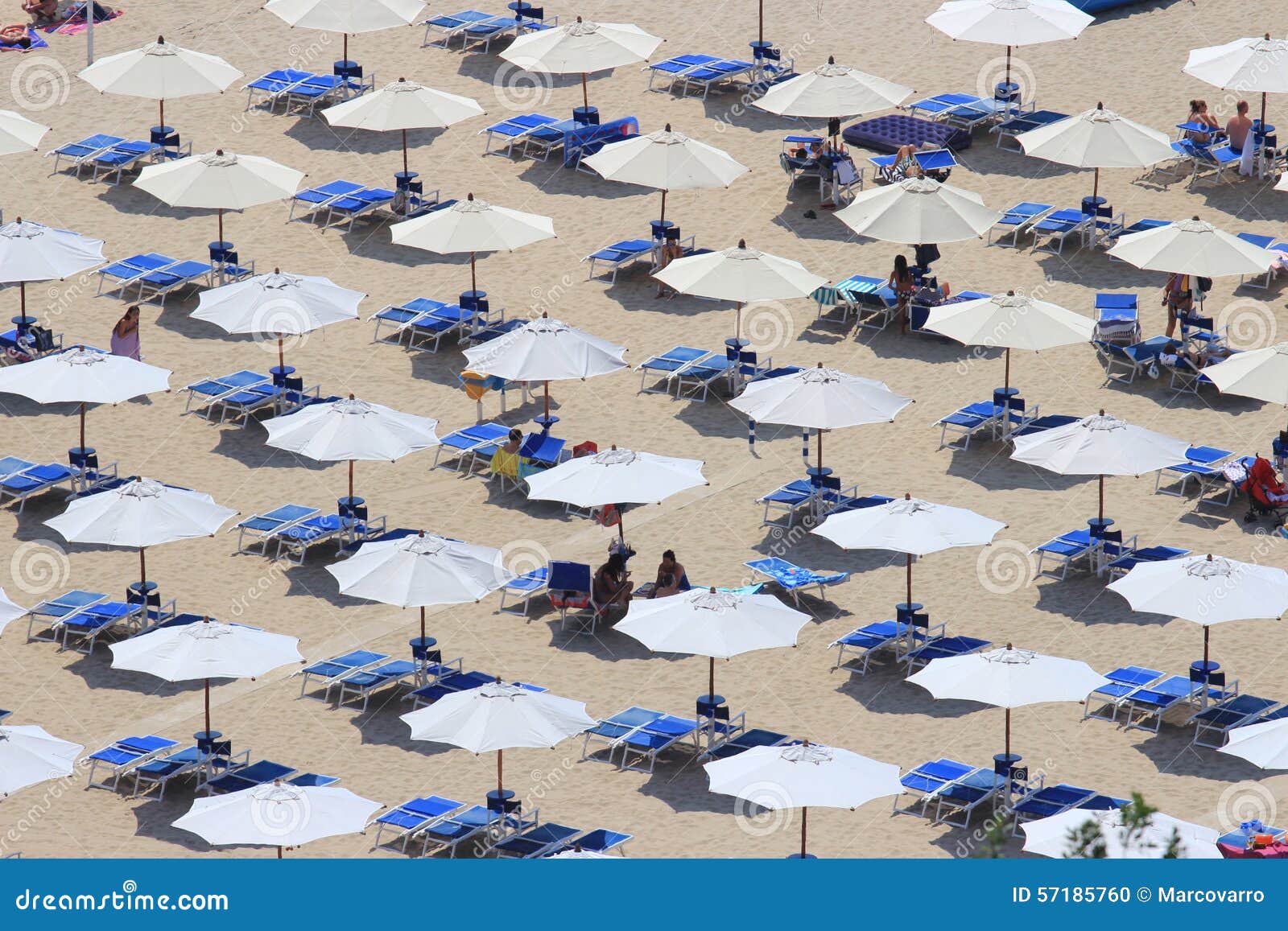 Parasol Pattern in Sperlonga Editorial Image - Image of summer ...