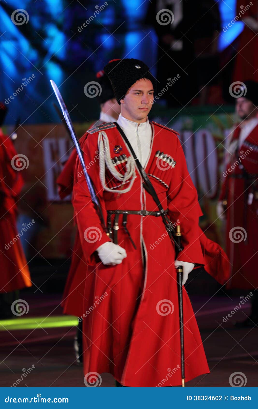 Parata Dei Cosacchi Di Kuban Del Russo Fotografia Editoriale - Immagine ...