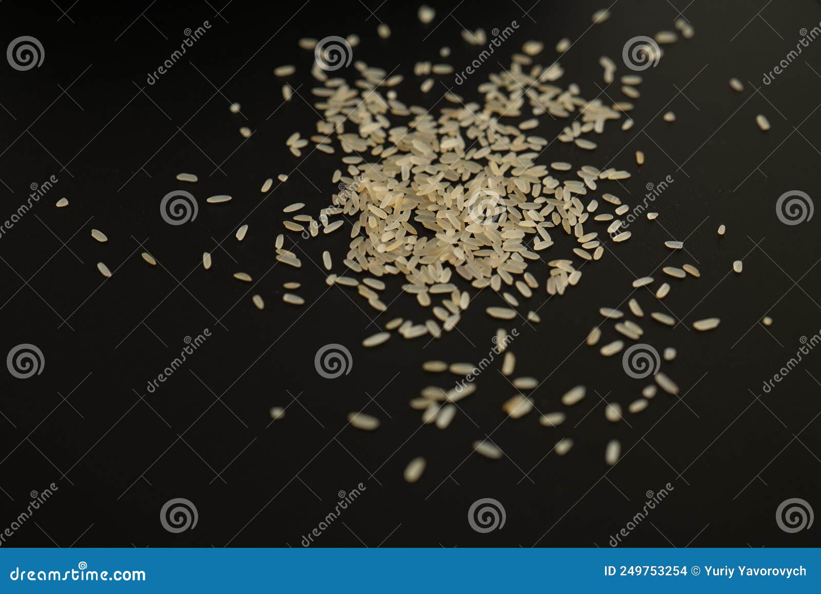 Parboiled Long Grain Rice, Converted Rice In Wooden Bowl Royalty-Free ...