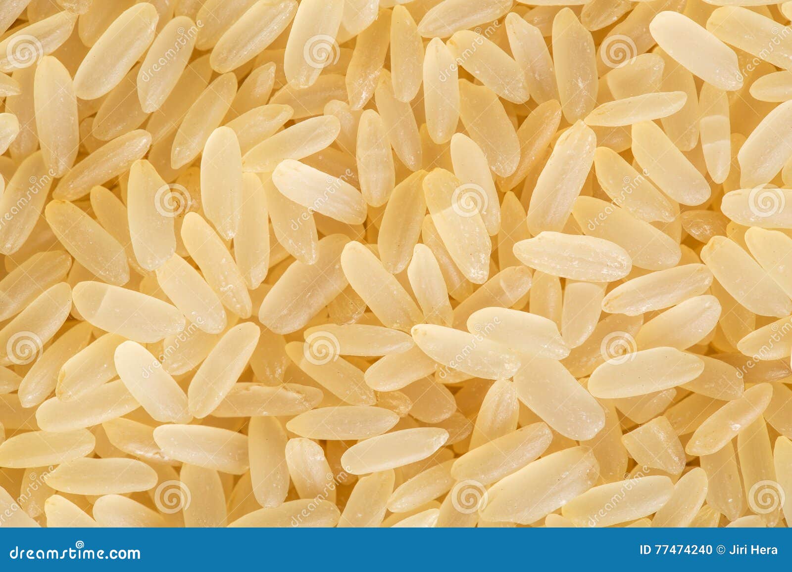 The parboiled rice. stock photo. Image of eating, macro - 77474240