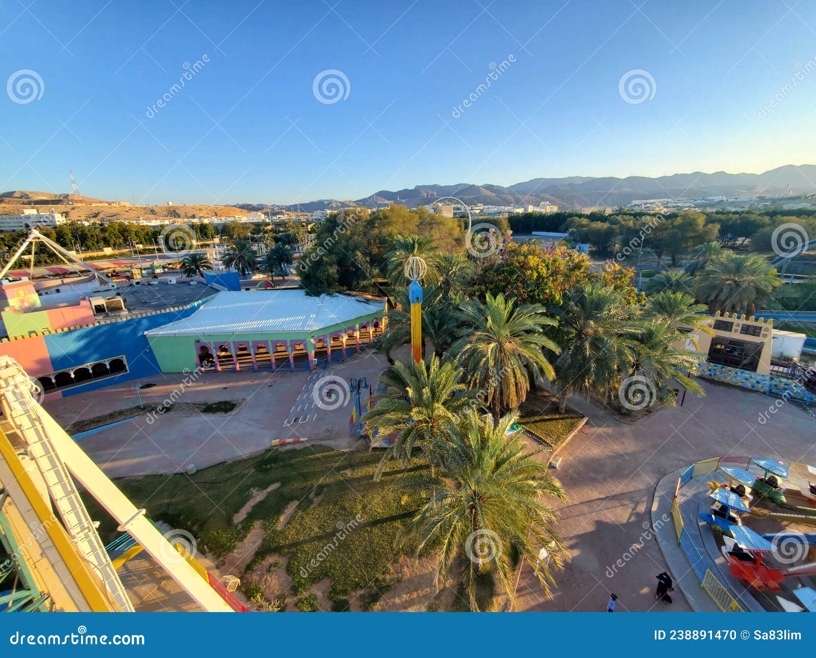 Parc D'attractions Marah Land Muscat Photo stock - Image of ressource ...