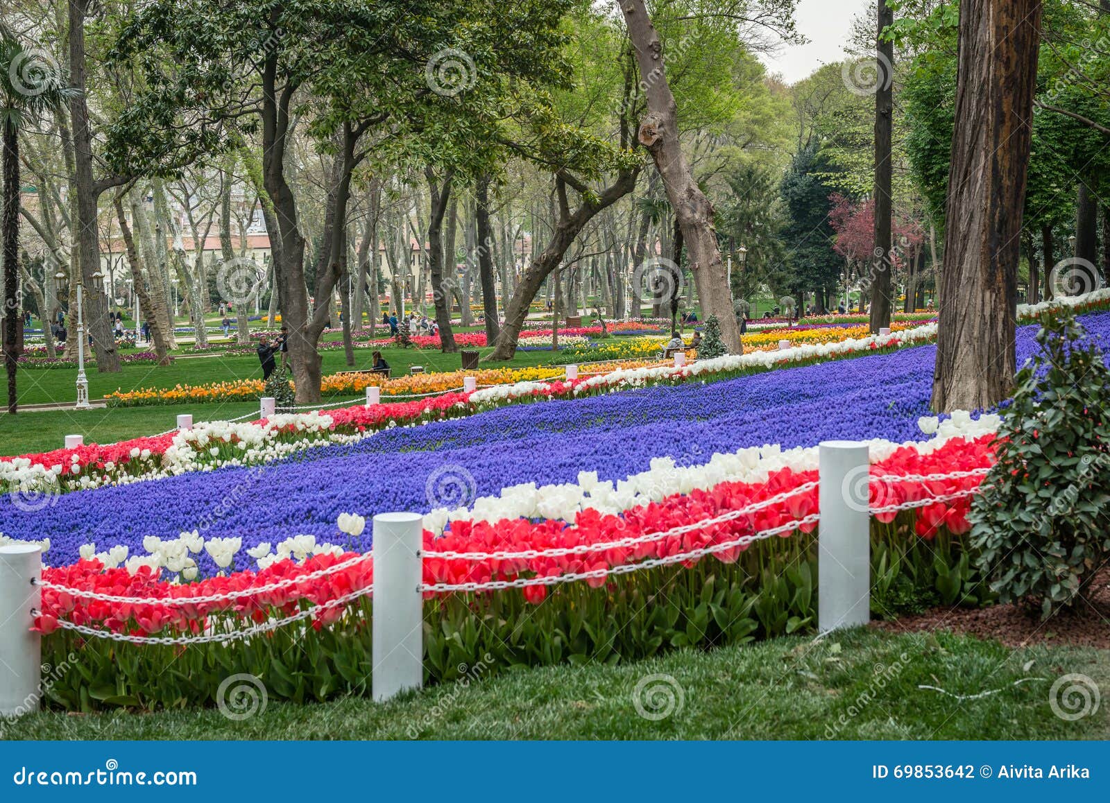 Parc De Gulhane à Istanbul, Turquie Photographie éditorial - Image du forêt, stationnement: 69853642