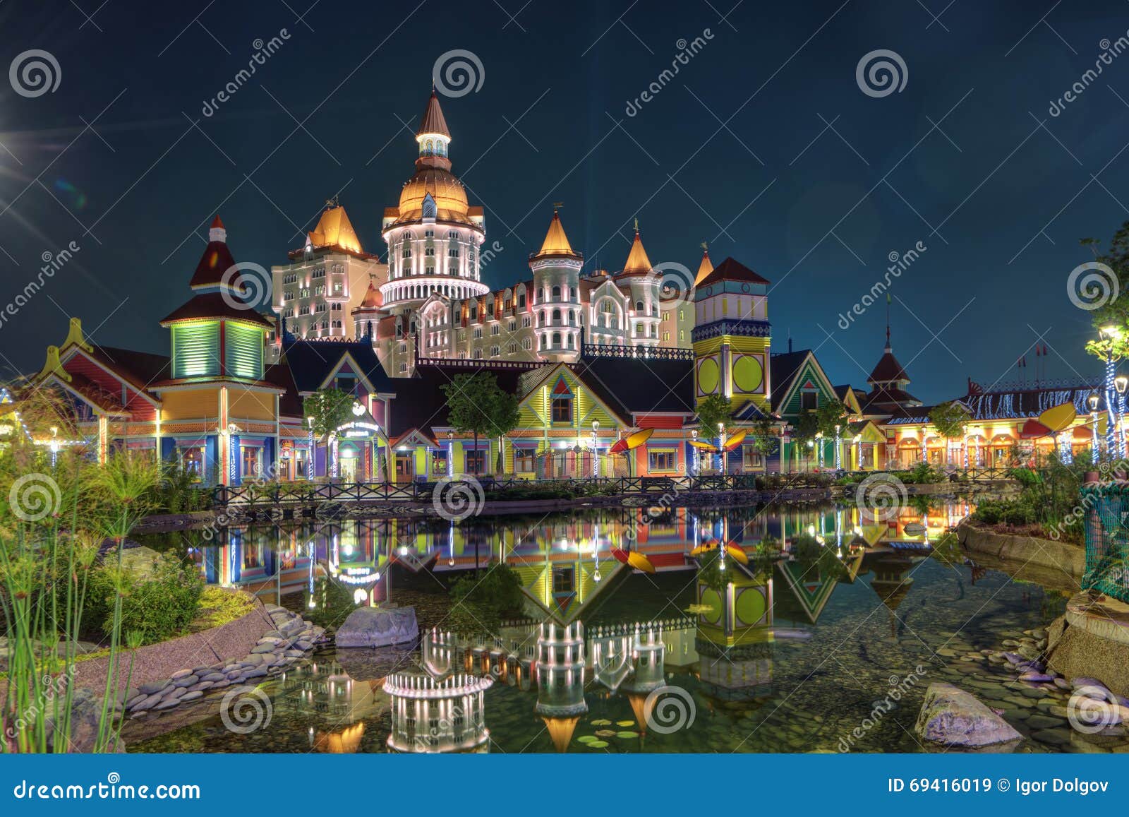 Parc de Sotchi image stock éditorial. Image du divertissement - 69416019