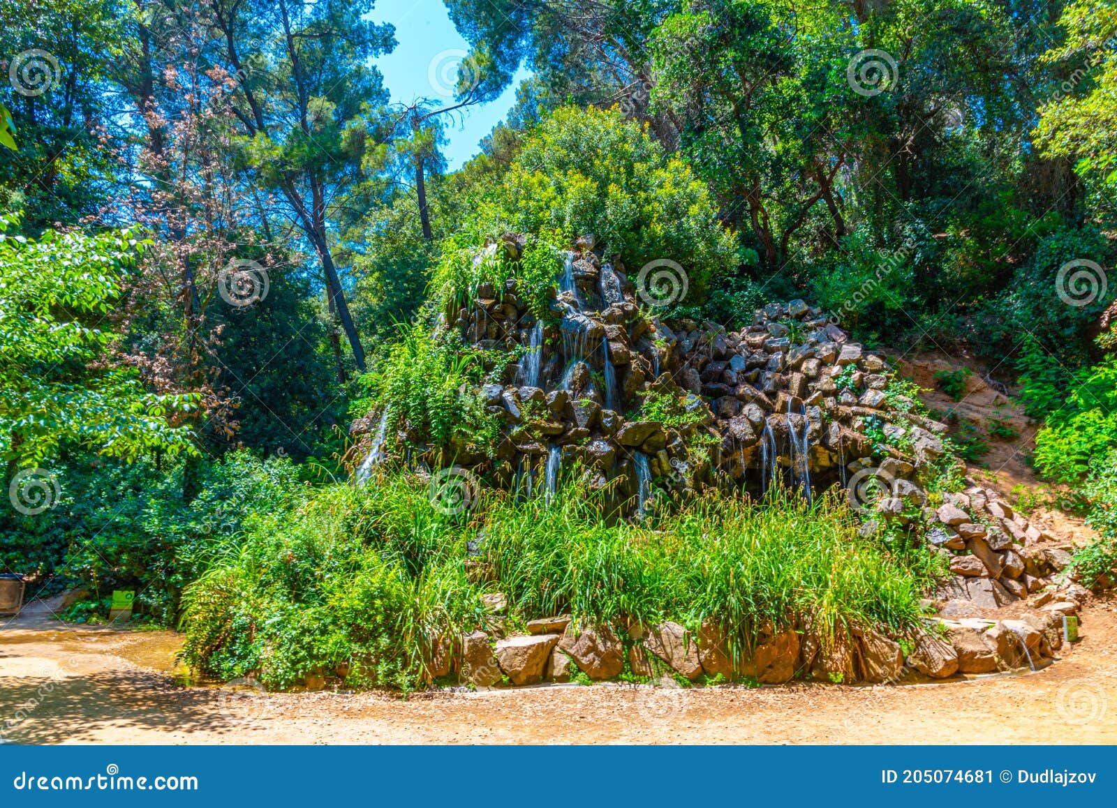 Parc Del Laberint D Horta in Barcelona, Spain Stock Image - Image of ...