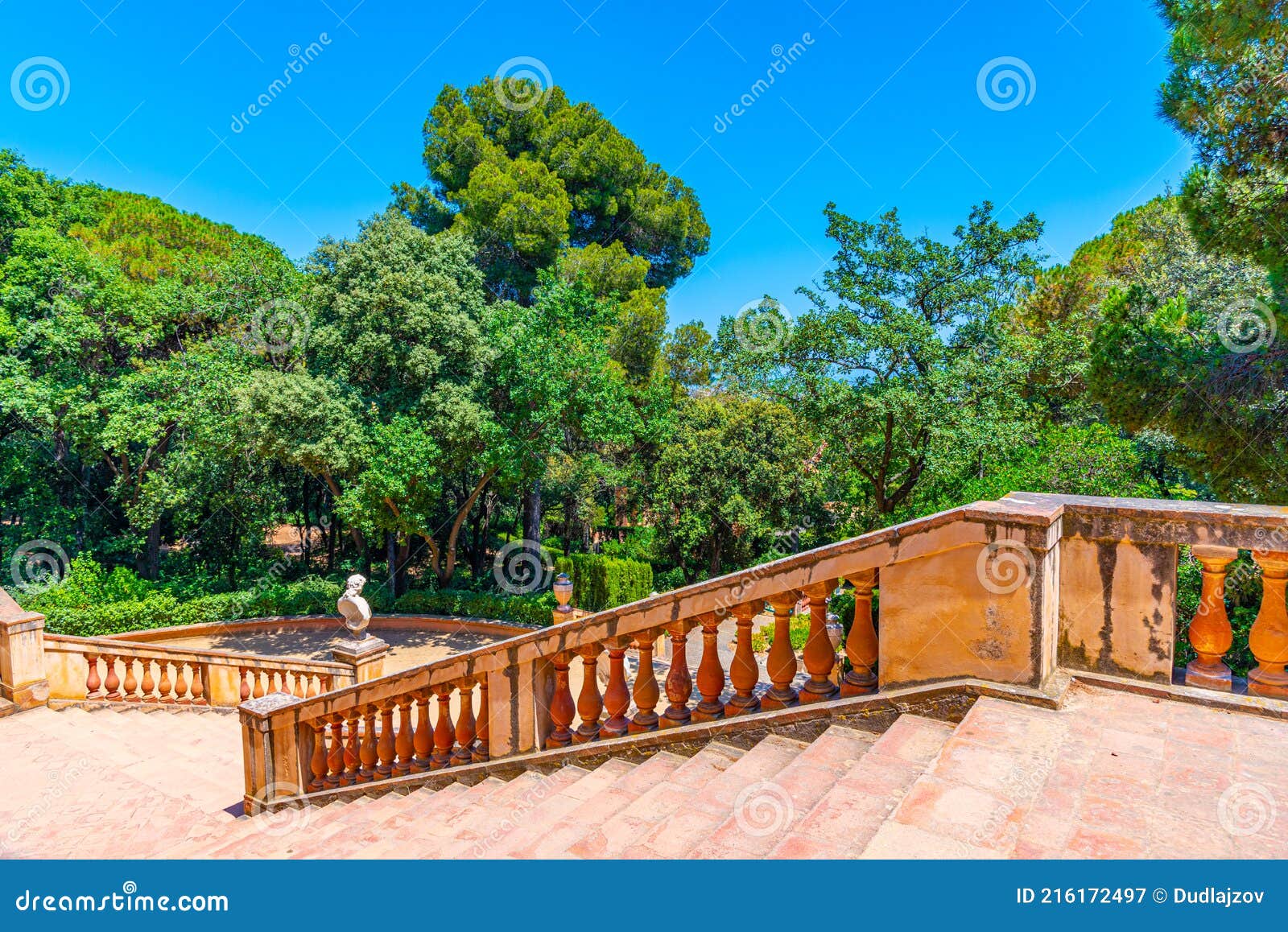 Parc Del Laberint D Horta in Barcelona, Spain Stock Image - Image of ...