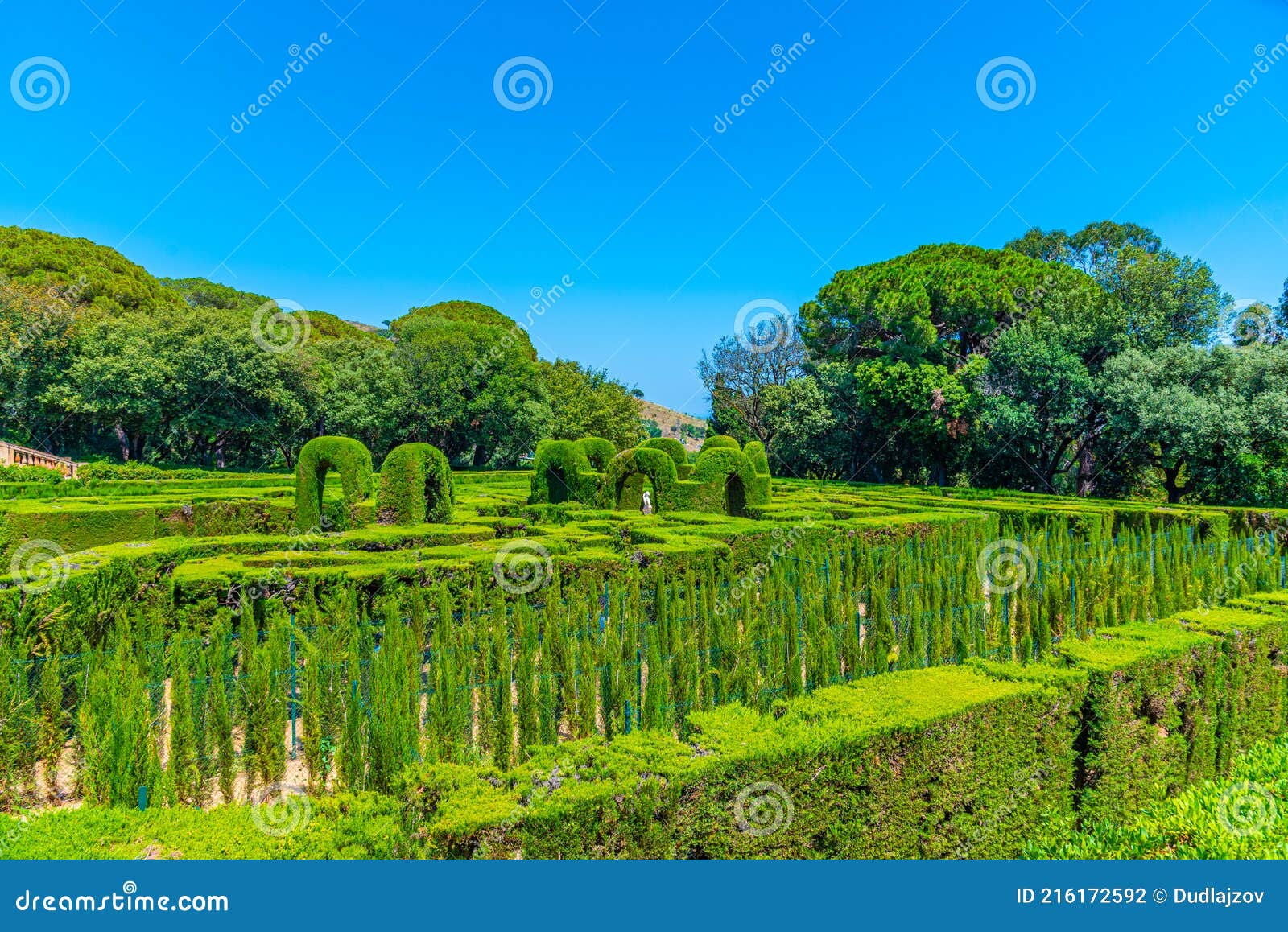 Parc Del Laberint D Horta in Barcelona, Spain Stock Photo - Image of ...