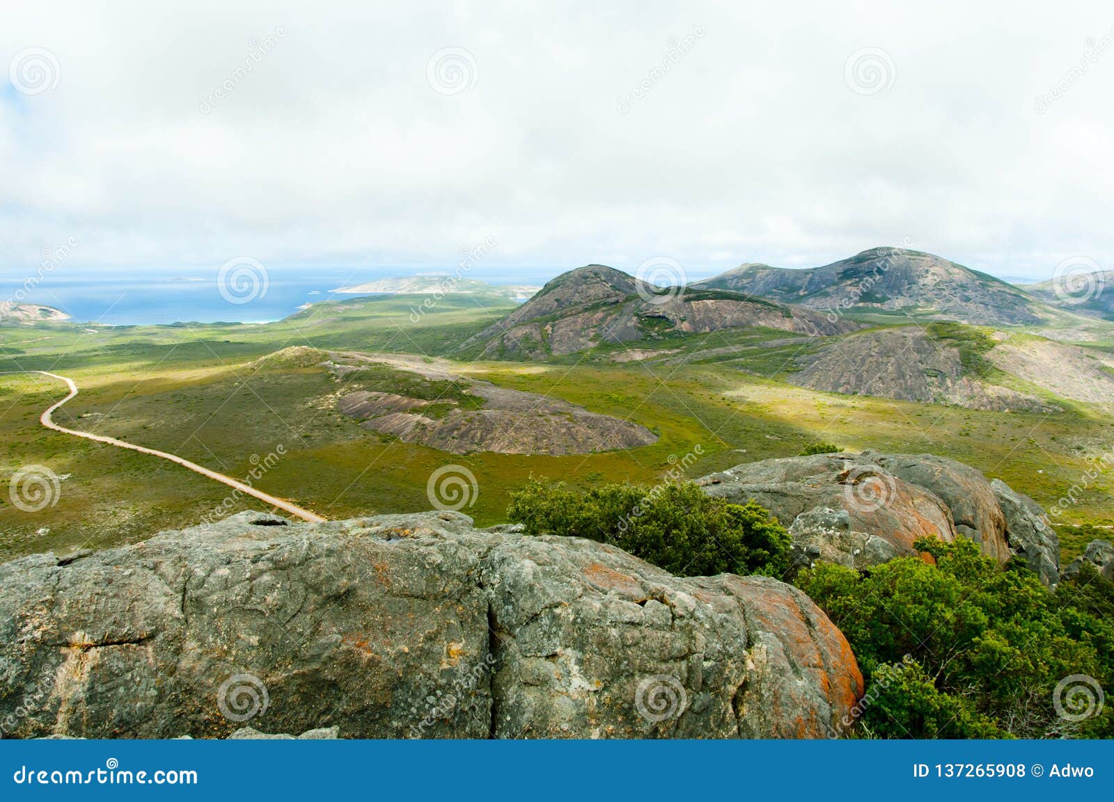 Parc Du Cap Le Grand National Photo stock - Image du stationnement ...