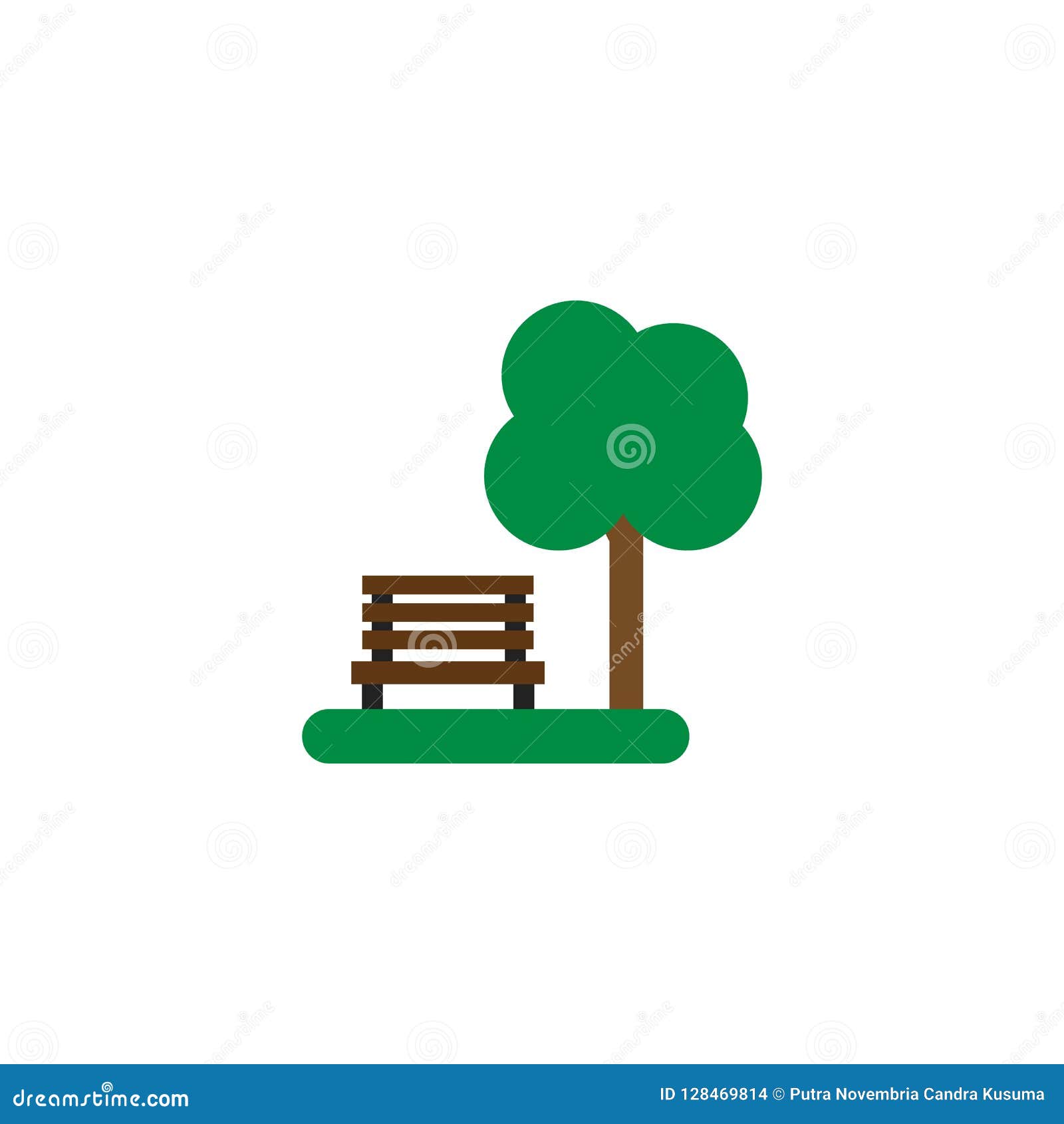 Parc Logo Icon Design illustration stock. Illustration du jardin ...