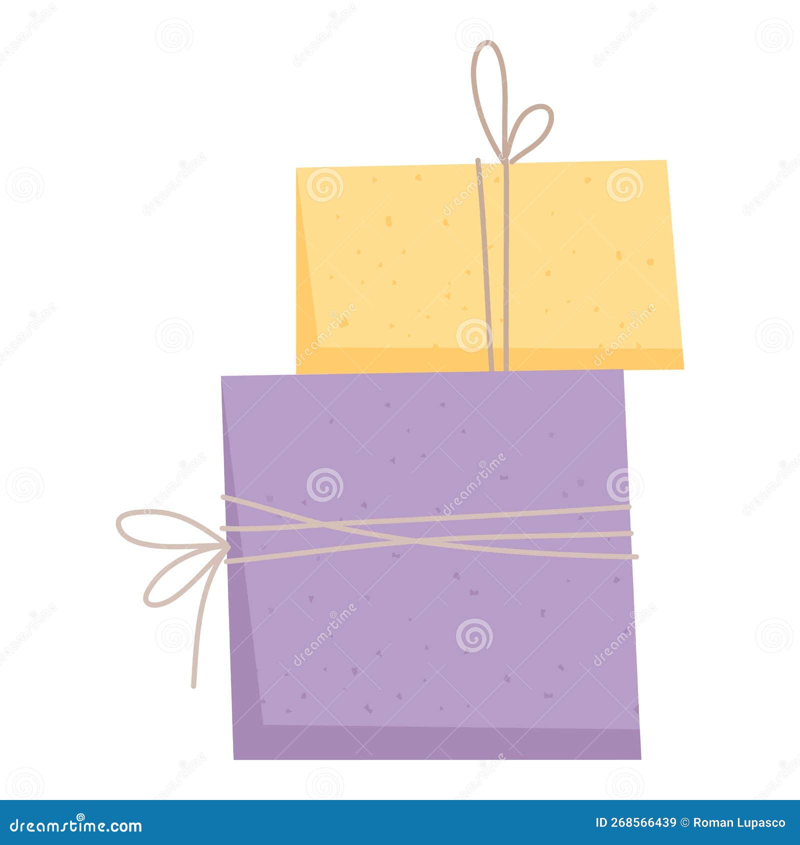 Parcel Box Stack Set Cartoon Vector. Box Delivery Stock Vector ...
