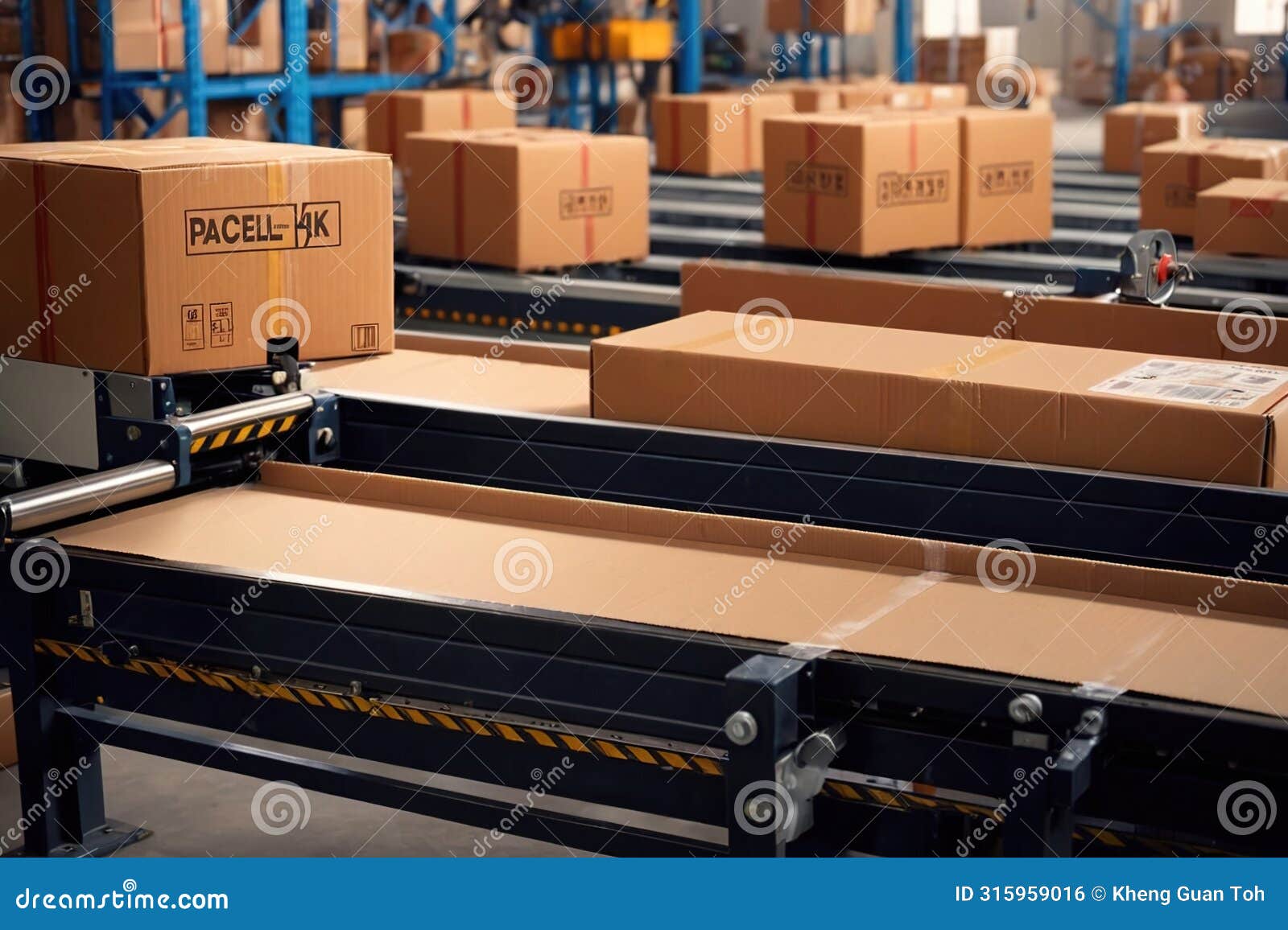 Shipping Manufacturing Chart Vector Illustration | CartoonDealer.com ...
