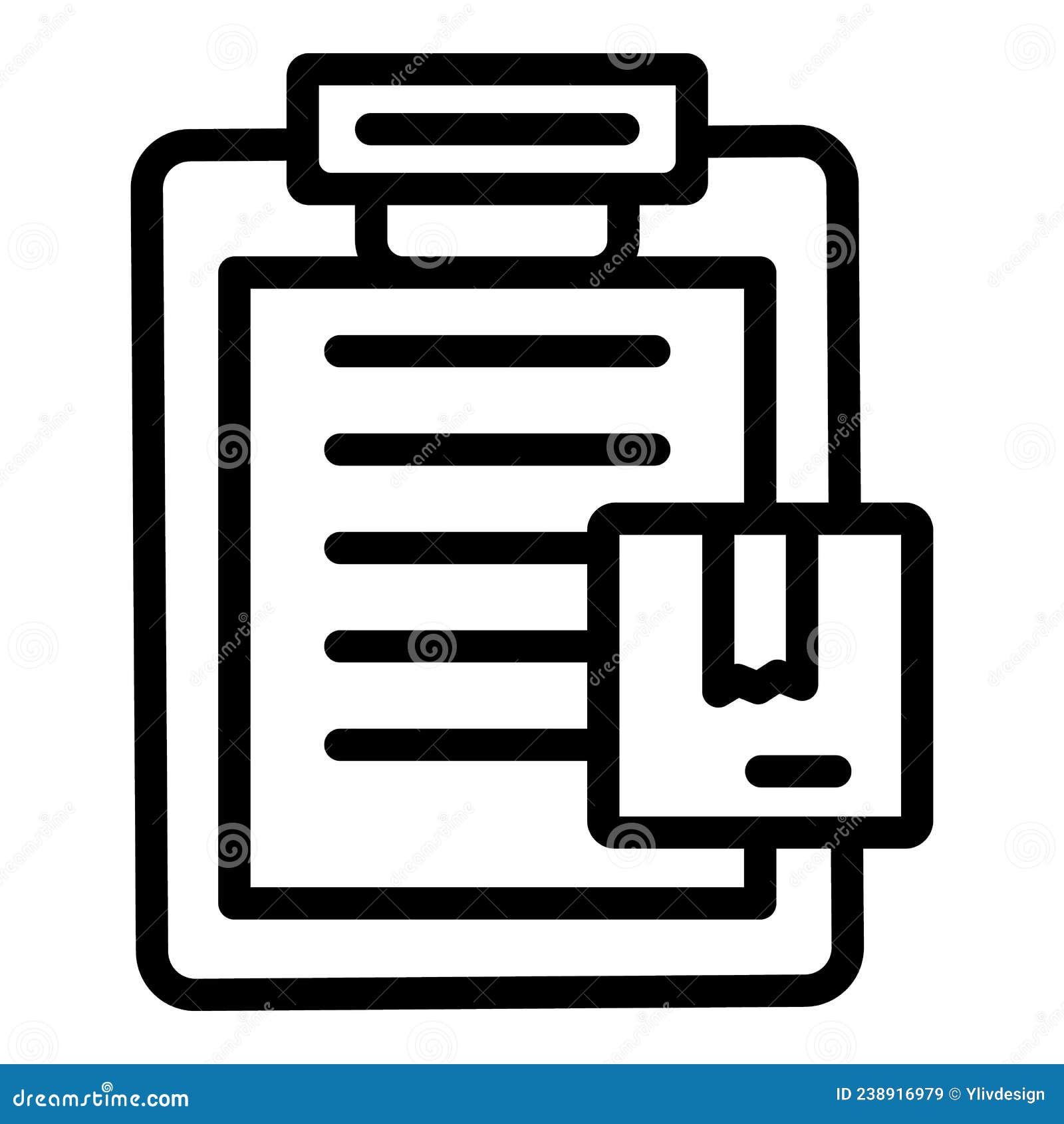 Fill Out Form, Office Checklist, Survey, Isometric Web Banner. Vector ...