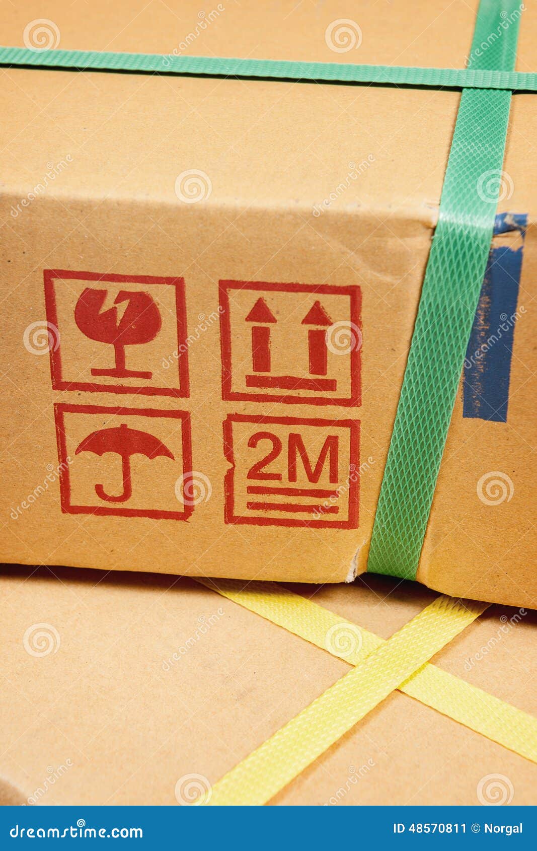 Parcel stock image. Image of cargo, recycled, packaging - 48570811