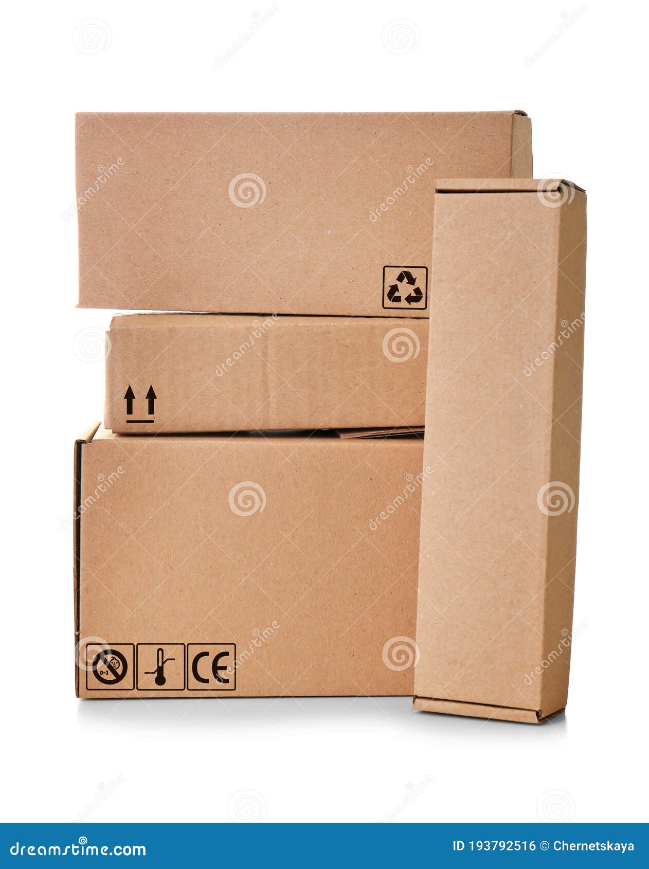 Cardboard Box Symbols Royalty-Free Stock Photography | CartoonDealer ...