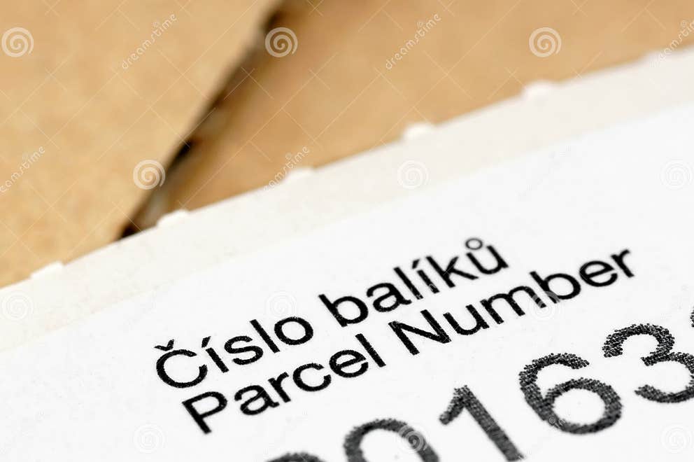 Parcel number. stock image. Image of code, index, document - 24107967