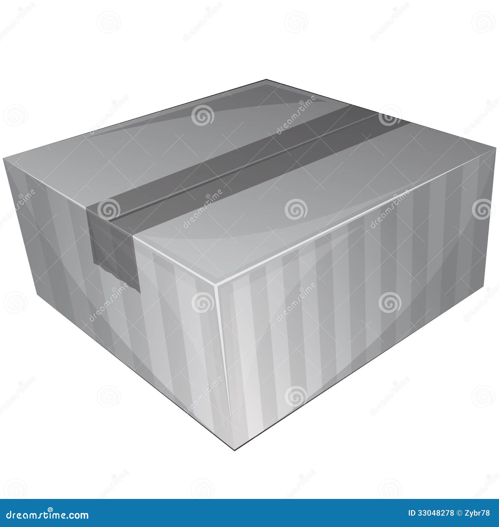Parcel package stock vector. Illustration of cardboard - 33048278