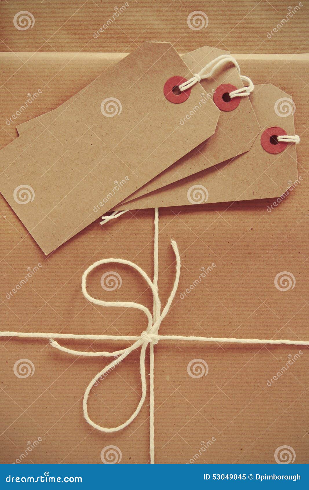Parcel Packing stock image. Image of wrapping, retro - 53049045