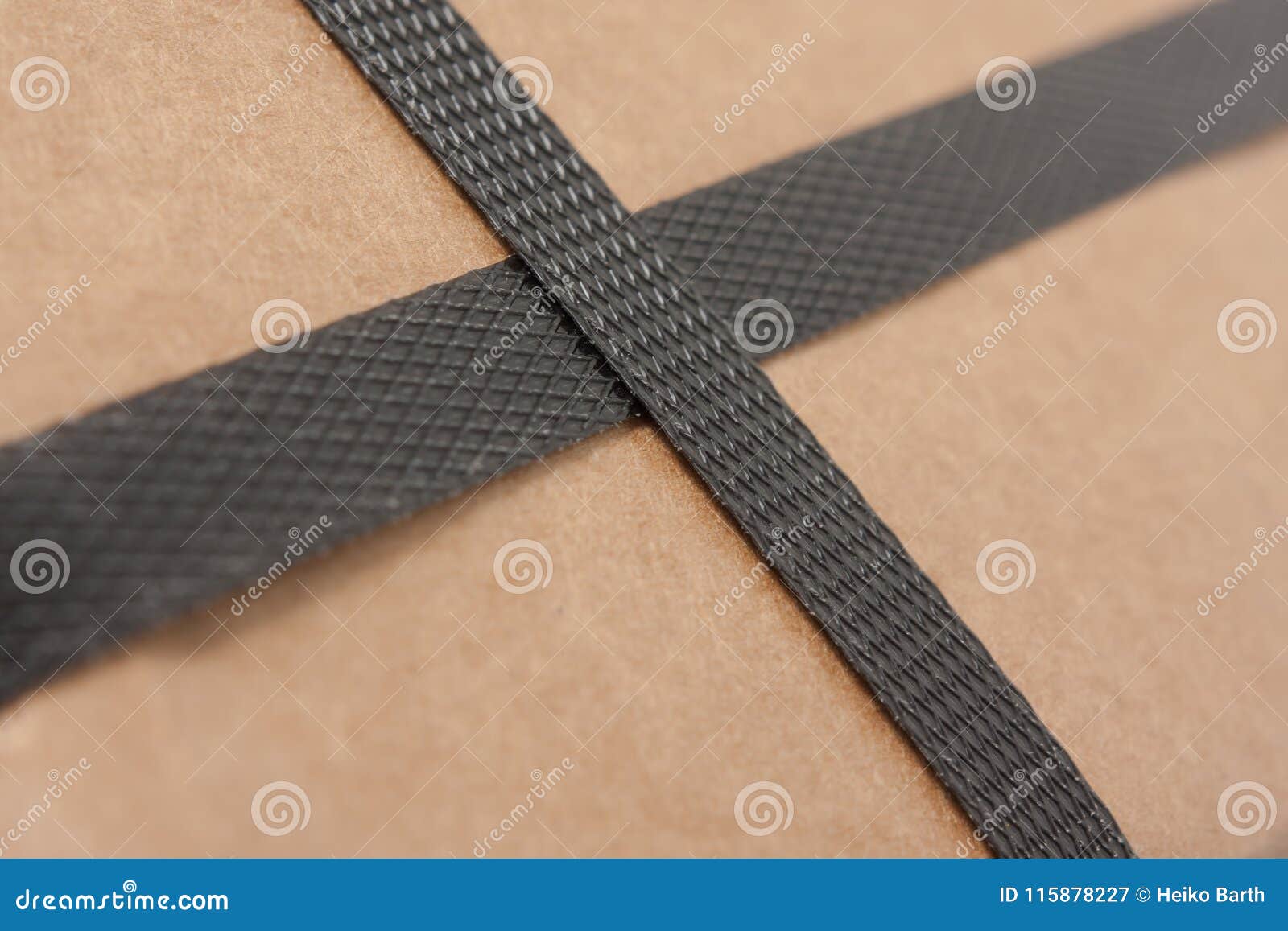 Parcel With Strapping Royalty-Free Stock Photography | CartoonDealer ...
