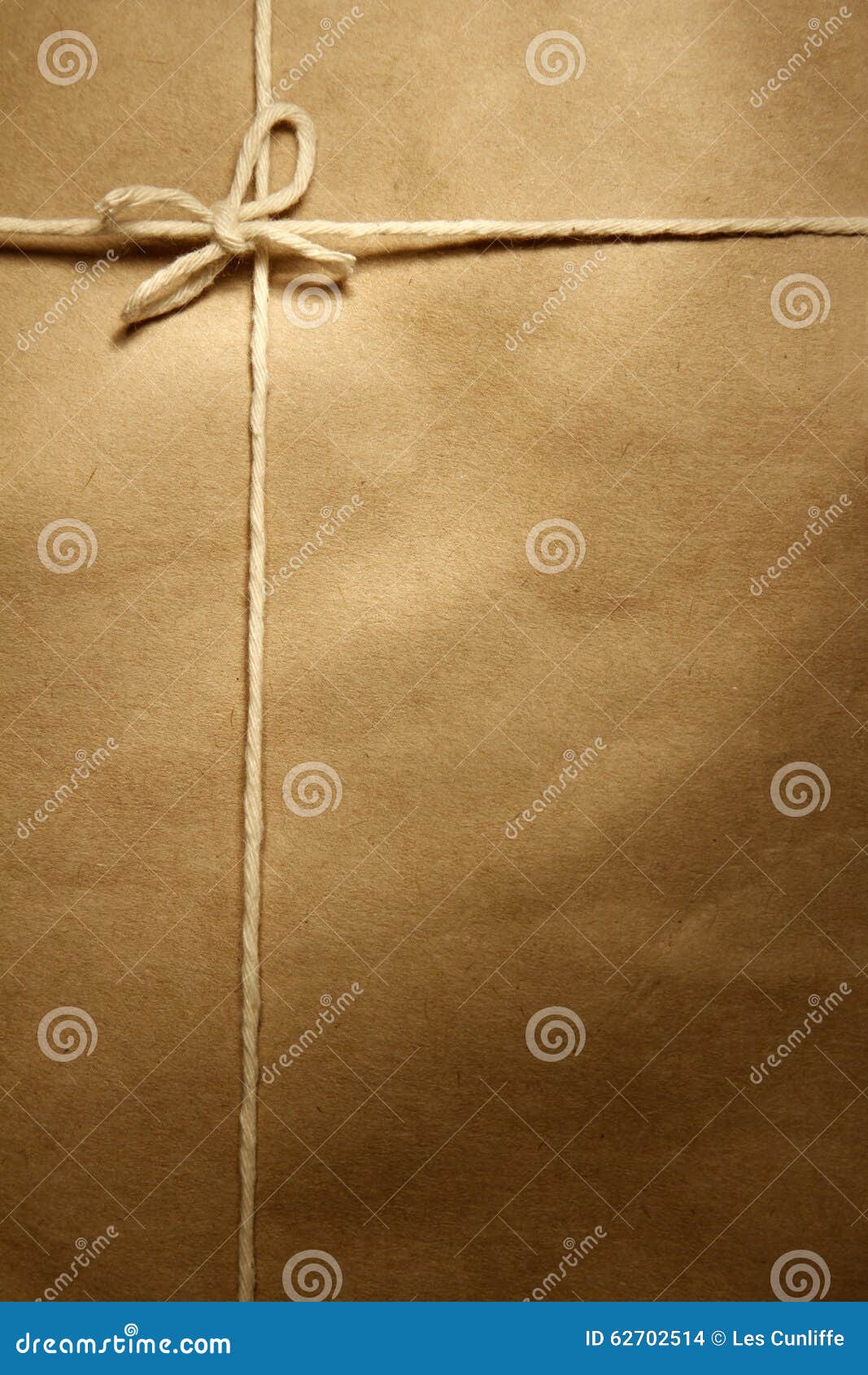 Parcel stock photo. Image of close, copy, knot, mail - 62702514