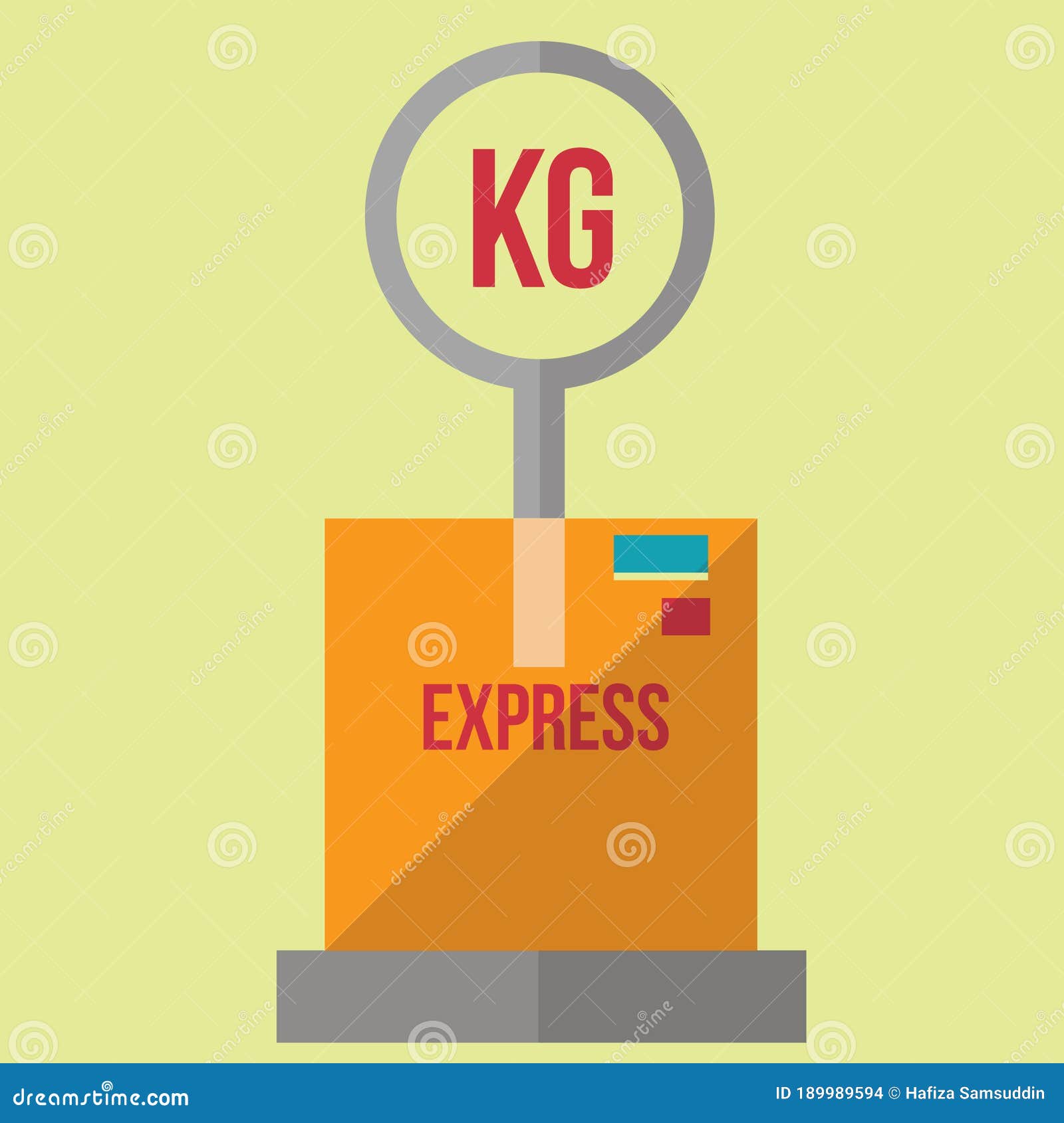 Weighing Parcel Scales. Signs And Symbols Can Be Used For Web, Logo ...