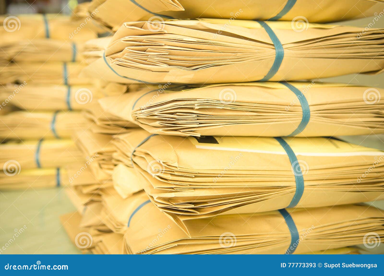 Parcel wrapped stock image. Image of mail, packing, string - 77773393