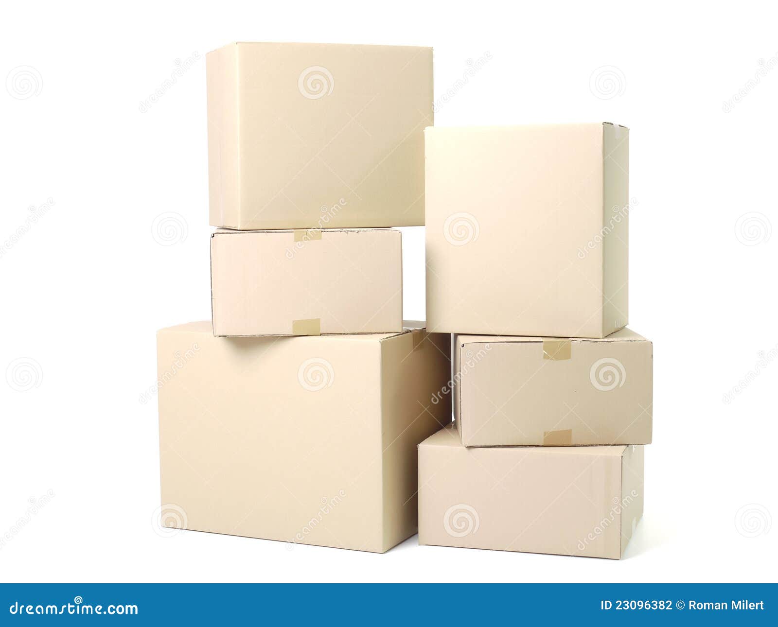 Parcels stock photo. Image of distribution, cardboard - 23096382