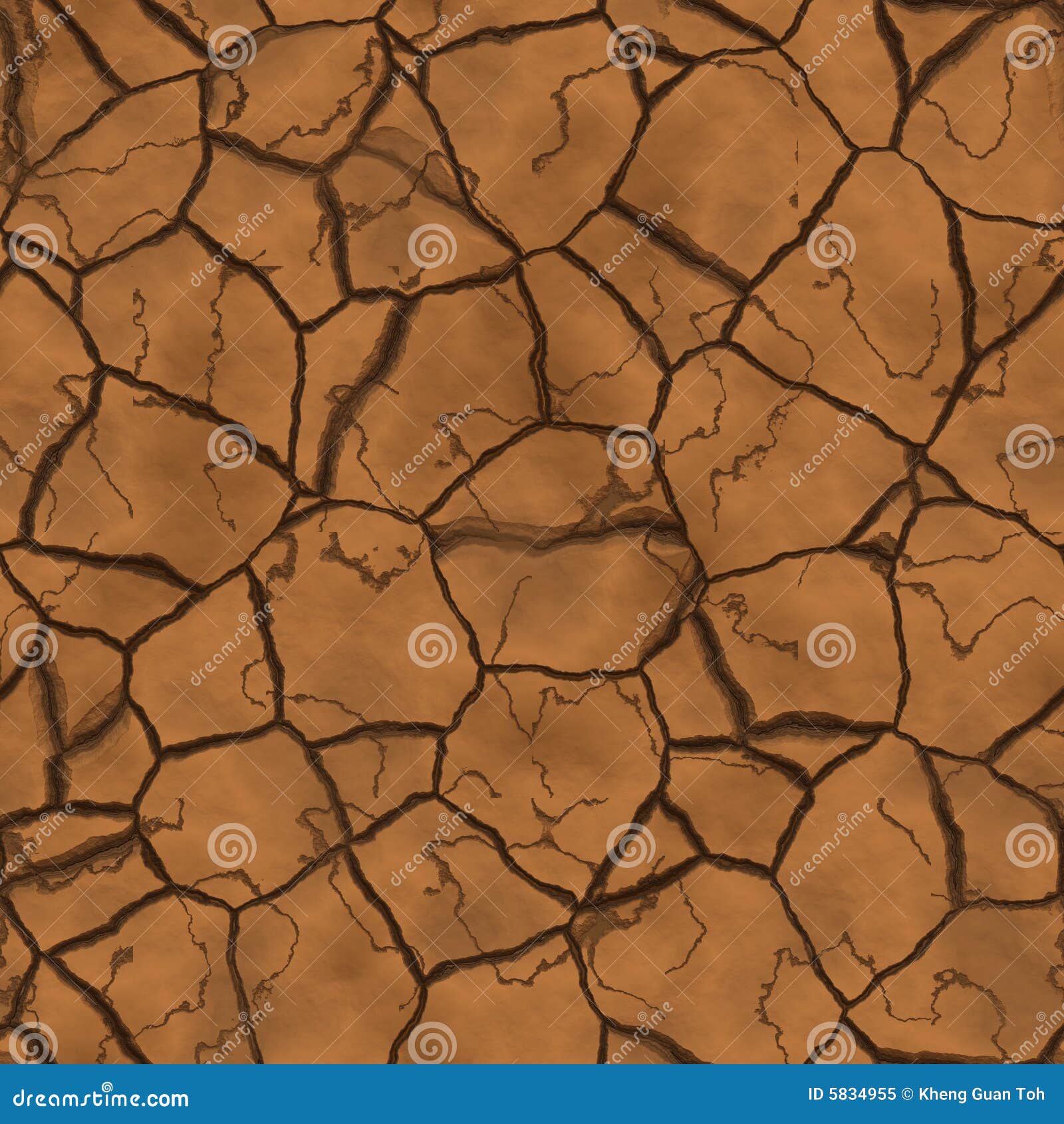Parched earth stock illustration. Illustration of hard - 5834955