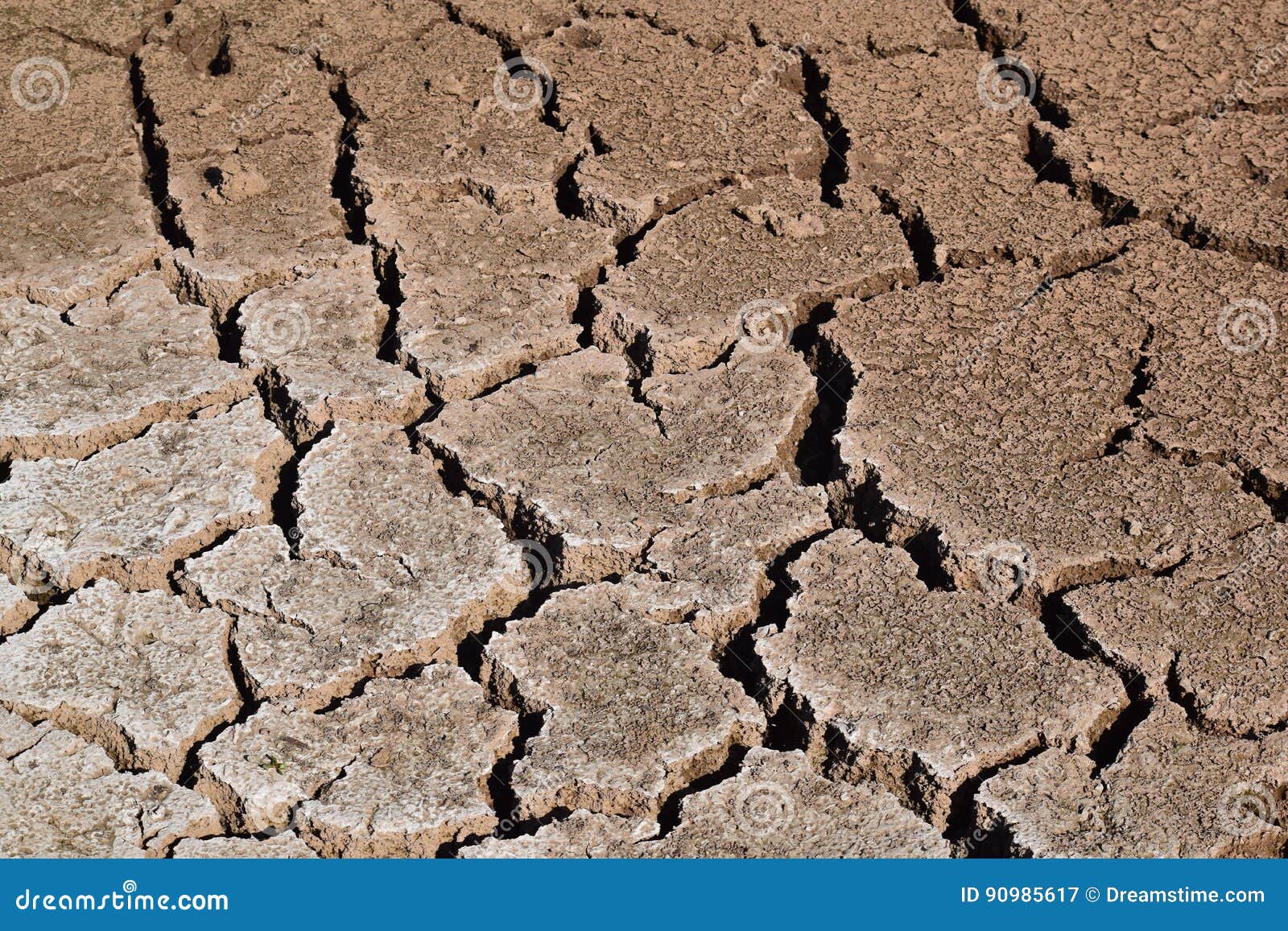 Parched land stock image. Image of deficiency, brown - 90985617