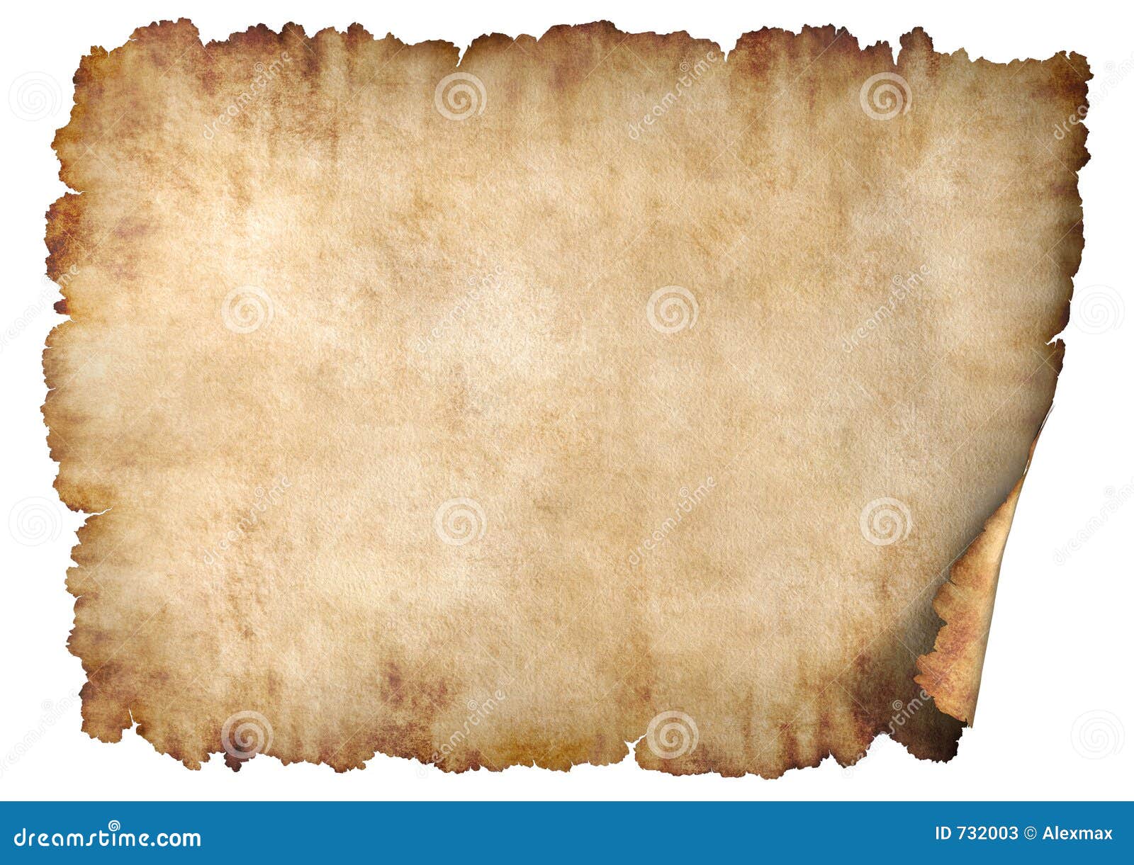 Parchemin 2 Horizontal Photos stock - Image: 732003