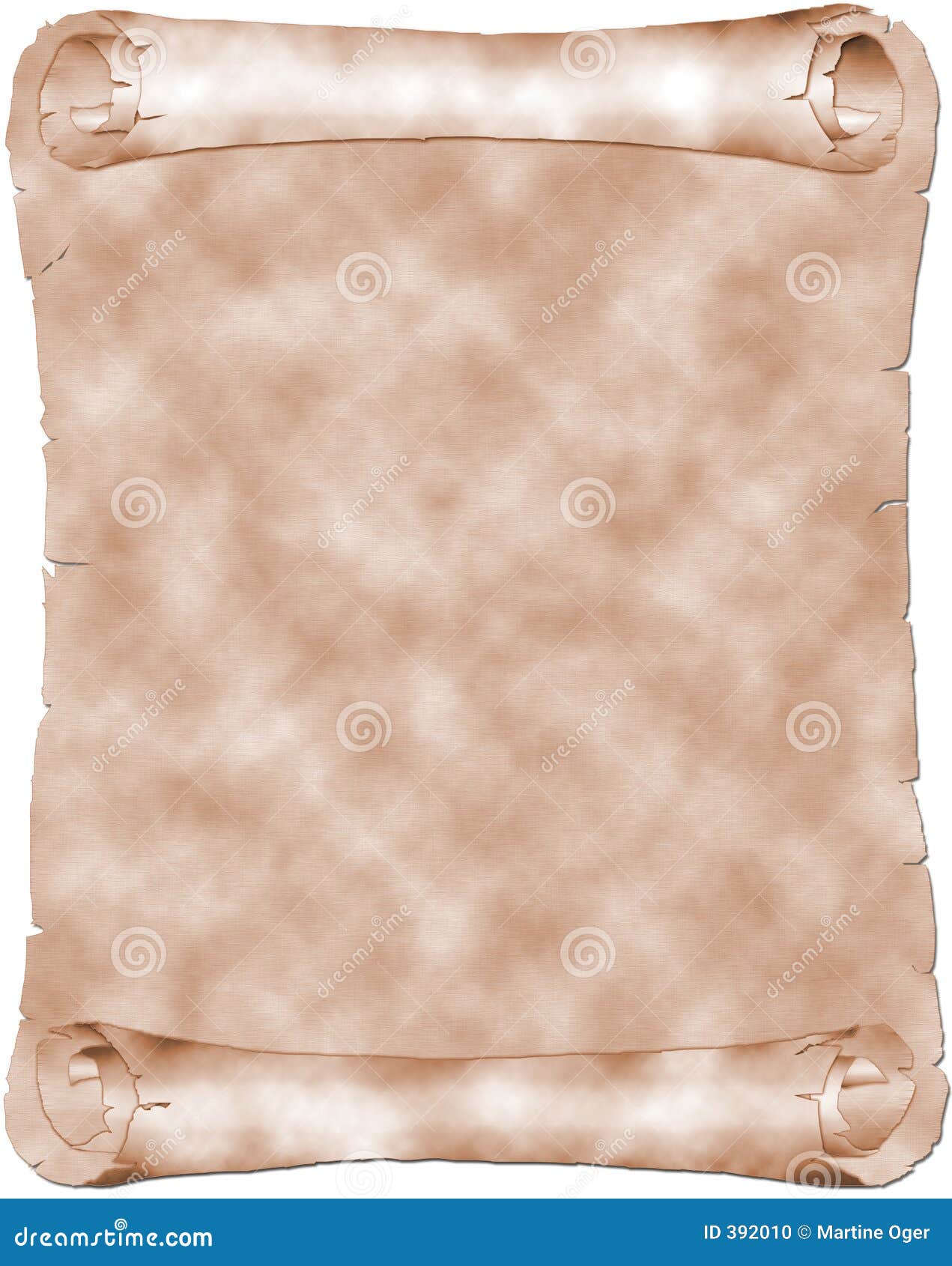 Parchemin illustration stock. Illustration du ornement - 392010