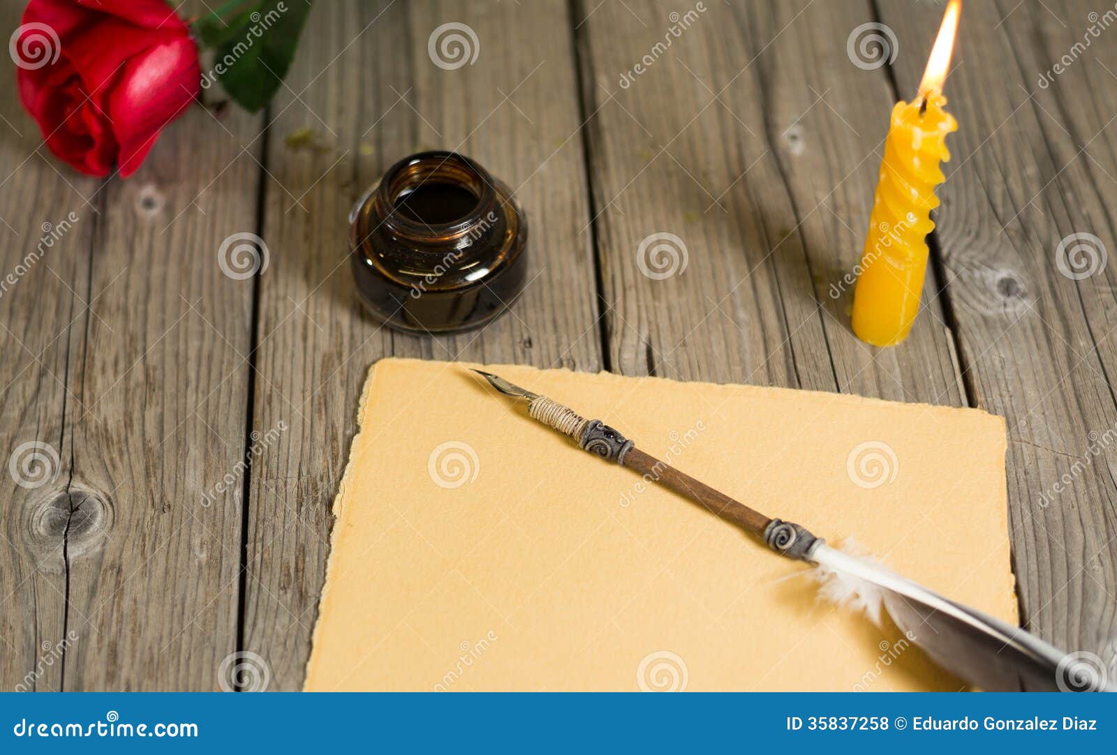 Parchemin vide photo stock. Image du manuscrit, personne - 35837258