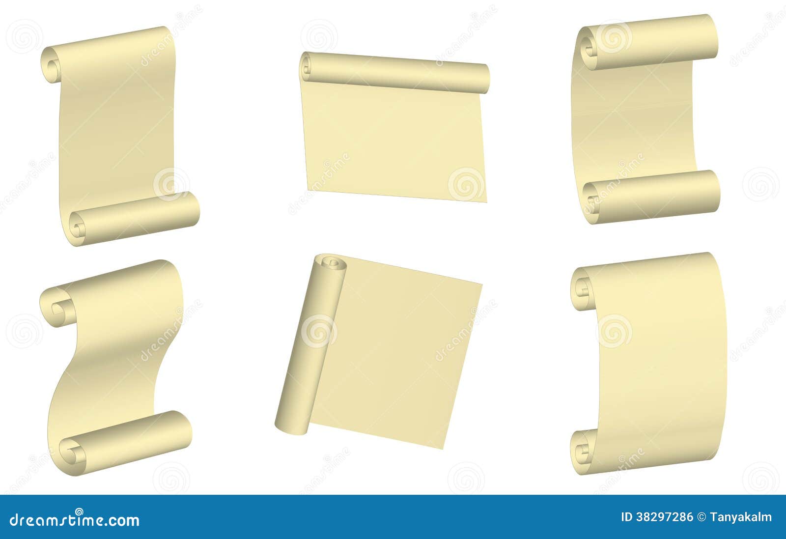 Parchment stock illustration. Illustration of history - 38297286