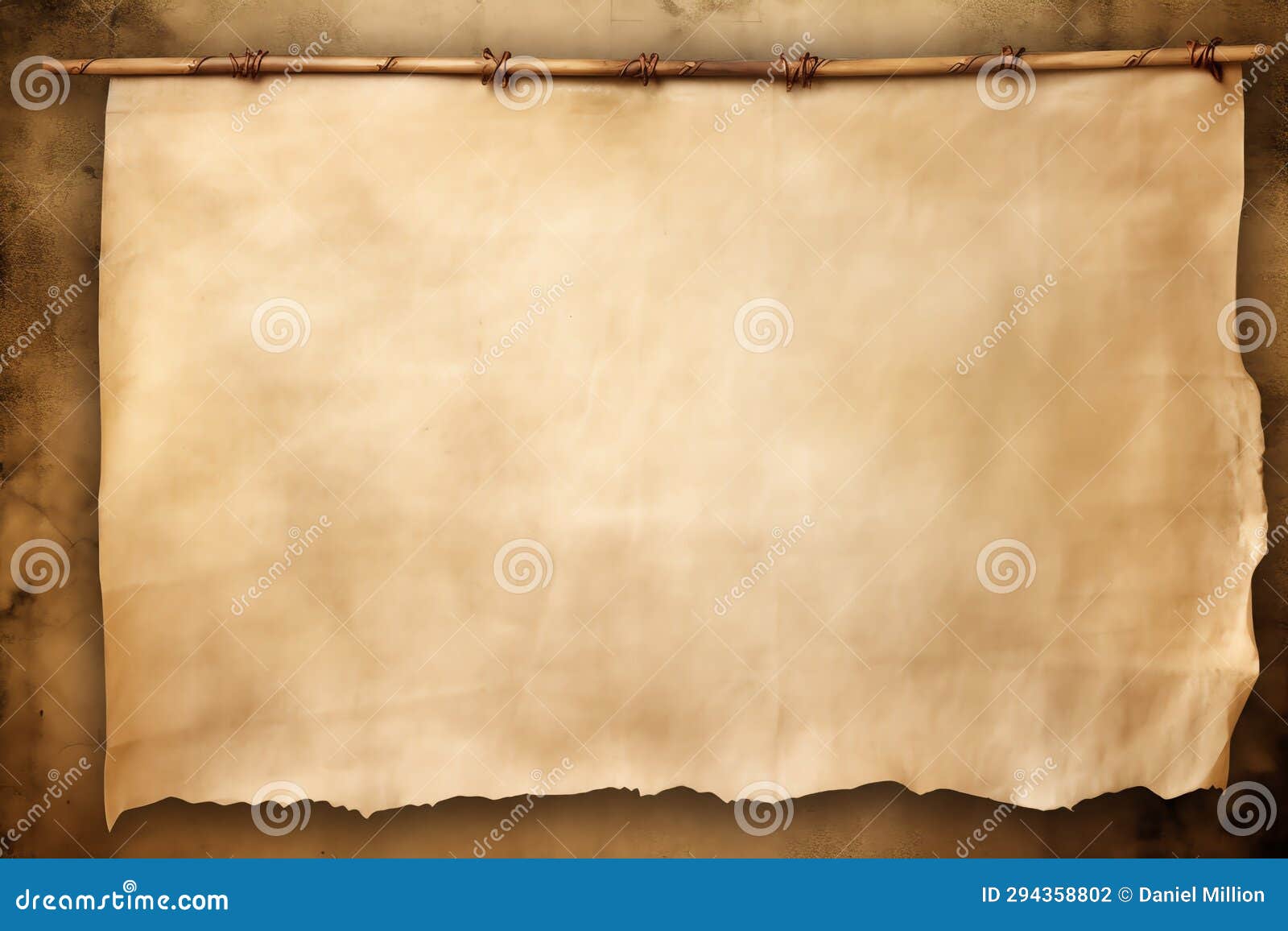 Parchment Banner Medieval Fantasy Photo Stock Illustration ...