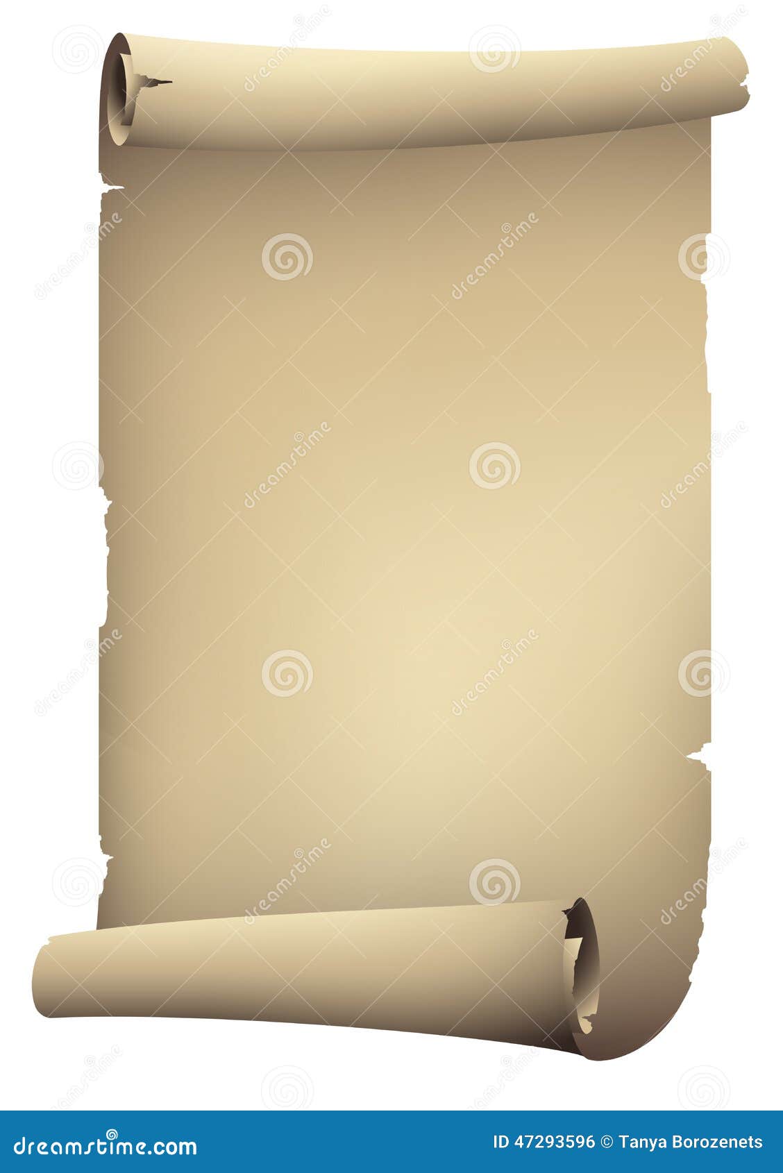 Parchment banner stock illustration. Illustration of badge - 47293596