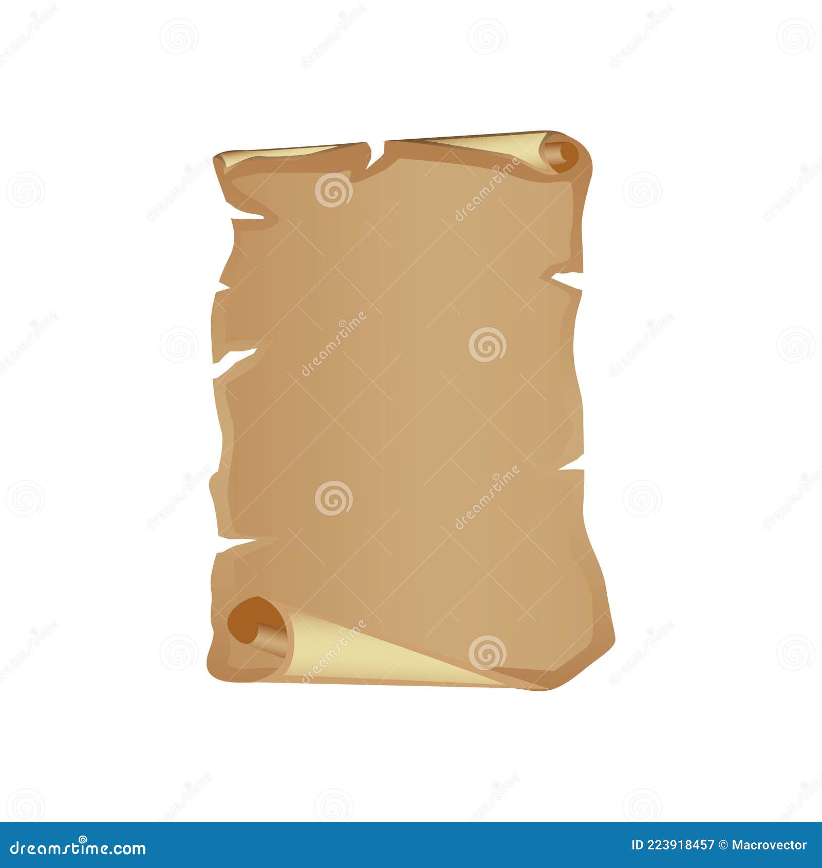 Parchment Cartoon Stock Illustration | CartoonDealer.com #87499