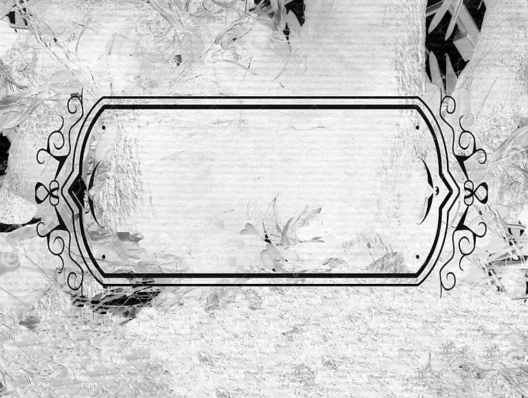 Parchment of frame stock illustration. Illustration of announcement ...