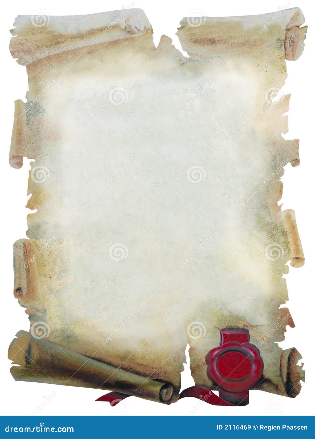 Parchment paper stock illustration. Image of cutout, grunge - 2116469