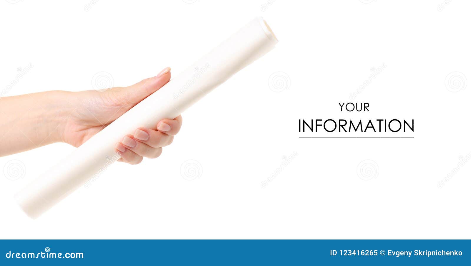 Parchment Roll in Hand Pattern Stock Image - Image of paraffin, kitchen ...