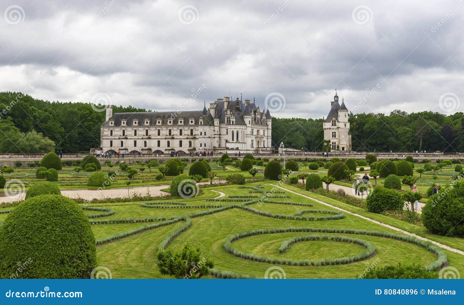 Parco Del Castello Di Chenonceau Fotografia Editoriale - Immagine di ...
