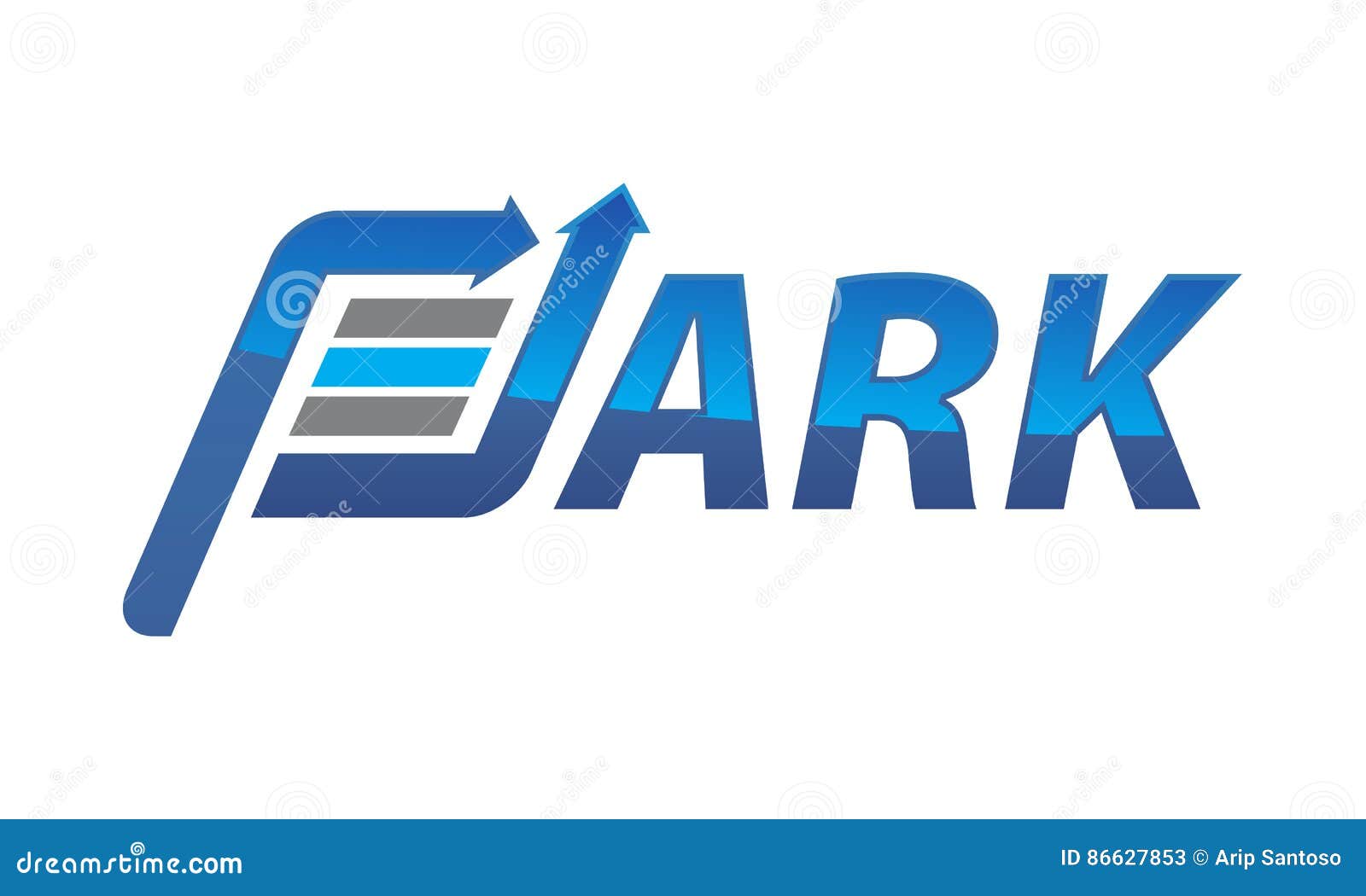 Parco Logo Emblem illustrazione vettoriale. Illustrazione di mascherina ...