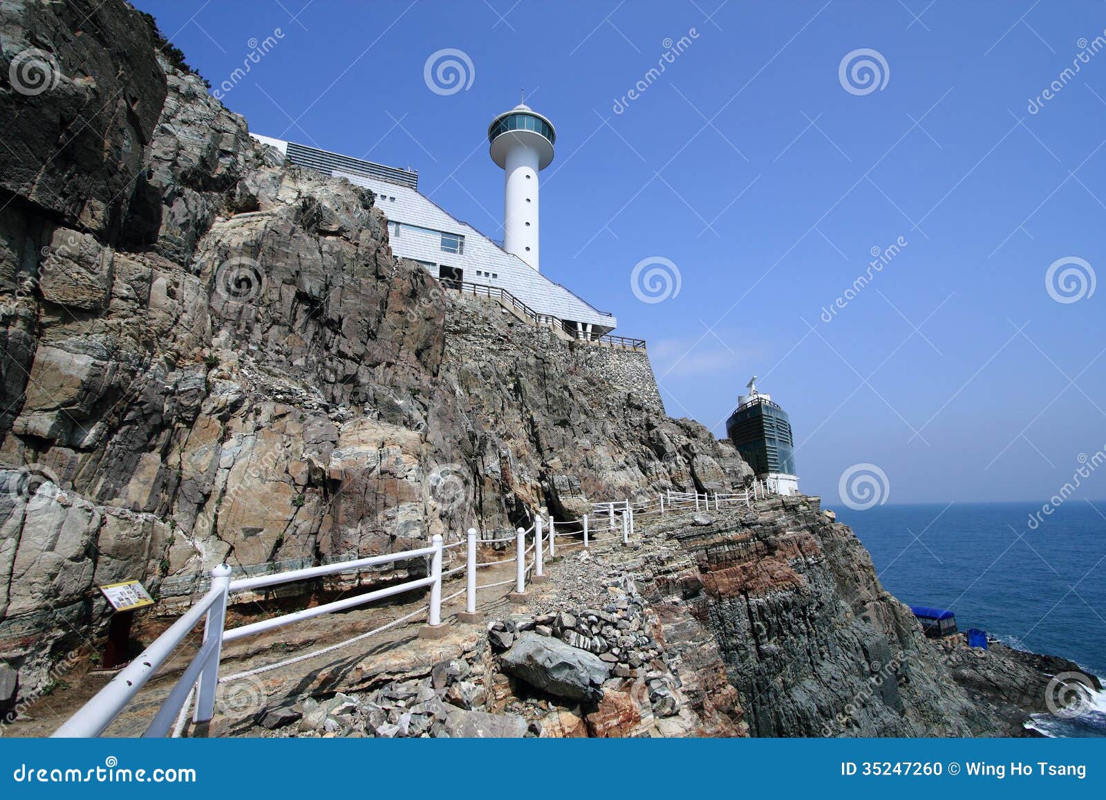 Parco Naturale Di Taejongdae a Busan Fotografia Stock - Immagine di ...