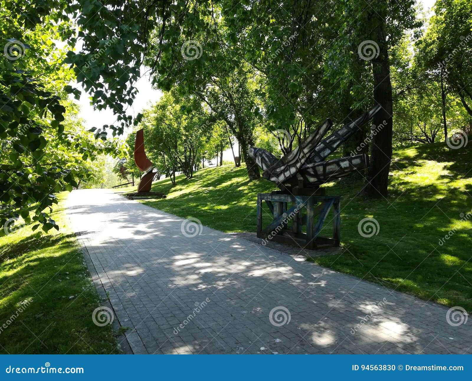 Parcul Titan in BucureÈ™ti stock photo. Image of bucureeti - 94563830