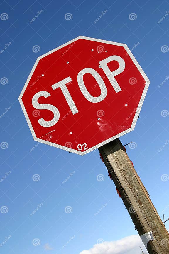 Pare la muestra foto de archivo. Imagen de peligro, alerta - 507162