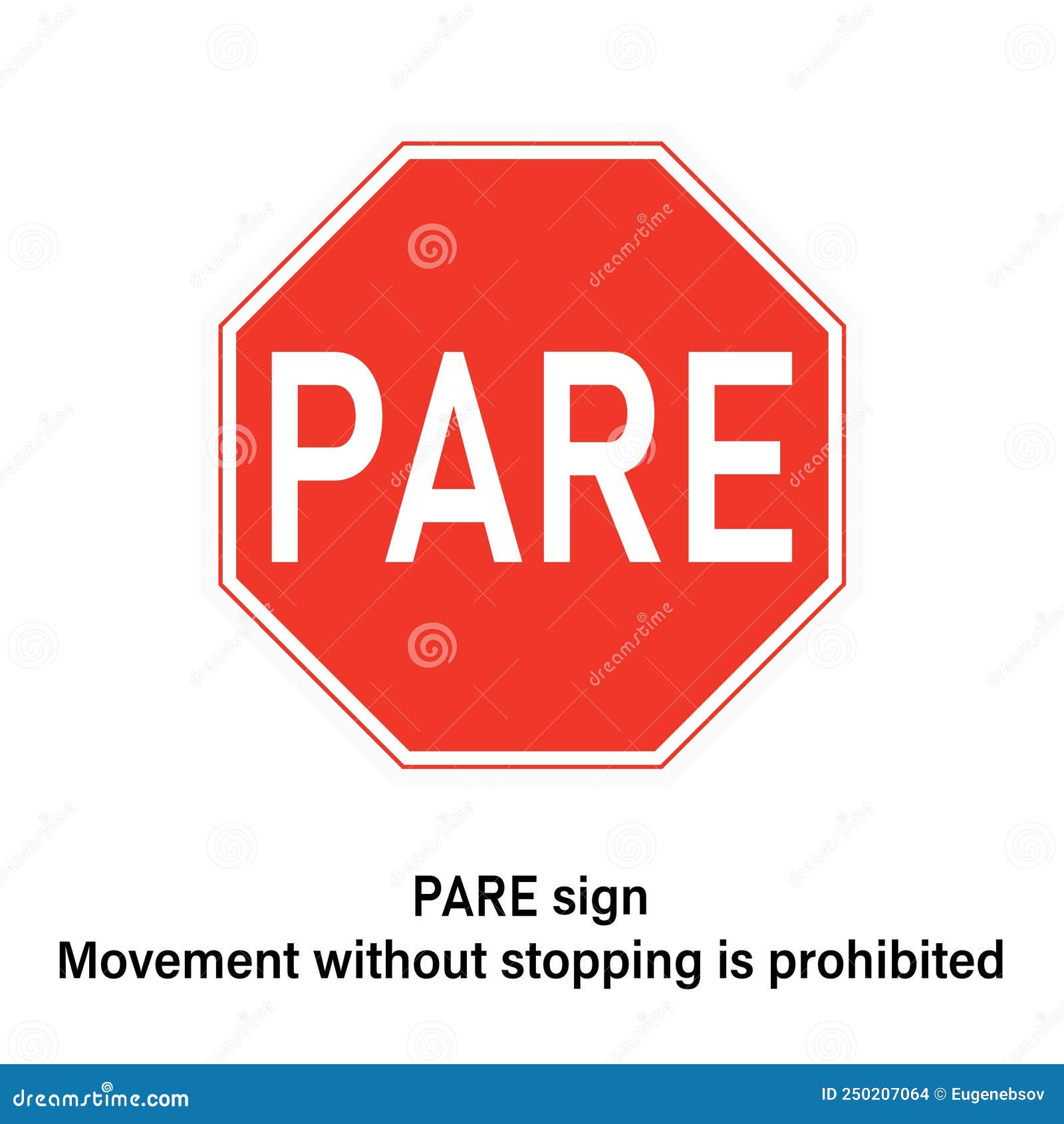 Red And White Pare Stop Sign Royalty-Free Stock Photography ...