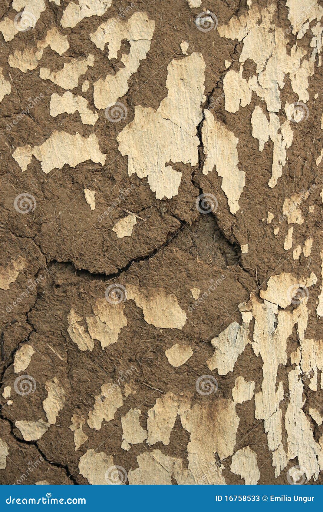 Pared agrietada imagen de archivo. Imagen de grieta, superficie - 16758533