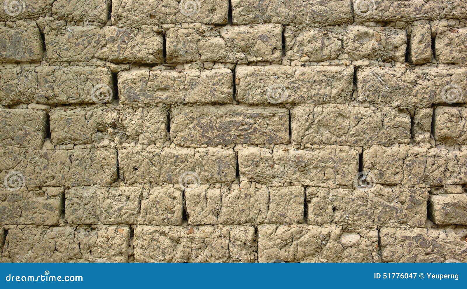 Pared de Adobe imagen de archivo. Imagen de grieta, antiguo - 51776047