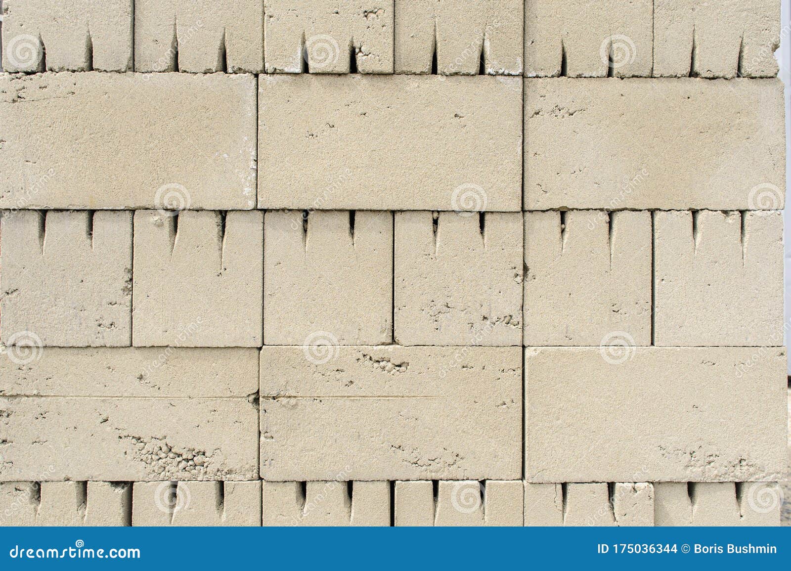 Pared De Bloques De Cemento Gris. Cierre De Fondo Foto de archivo ...